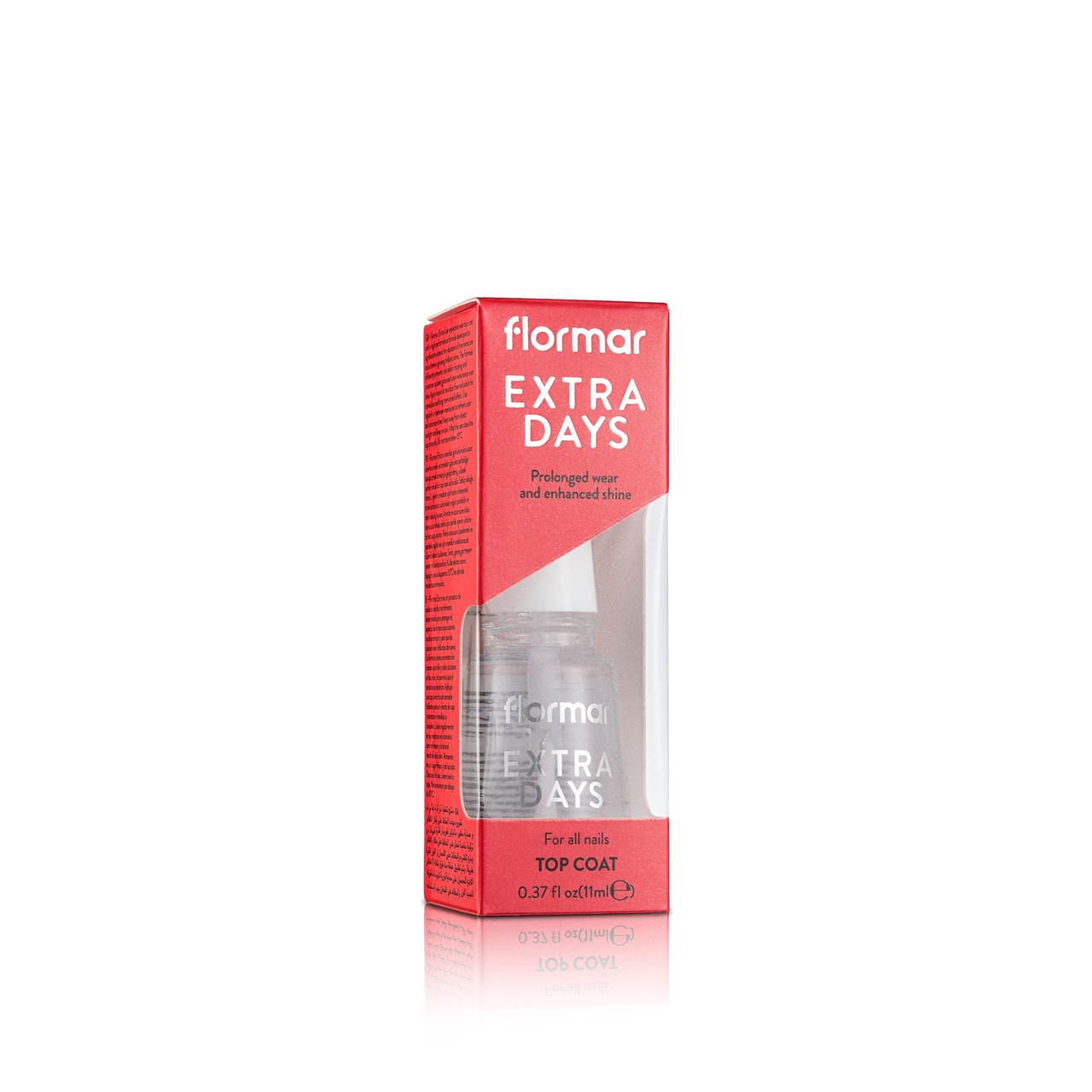 Flormar Extra Days Prolonged Wear & Enhanced Shine Top Coat 11ml (0 ...