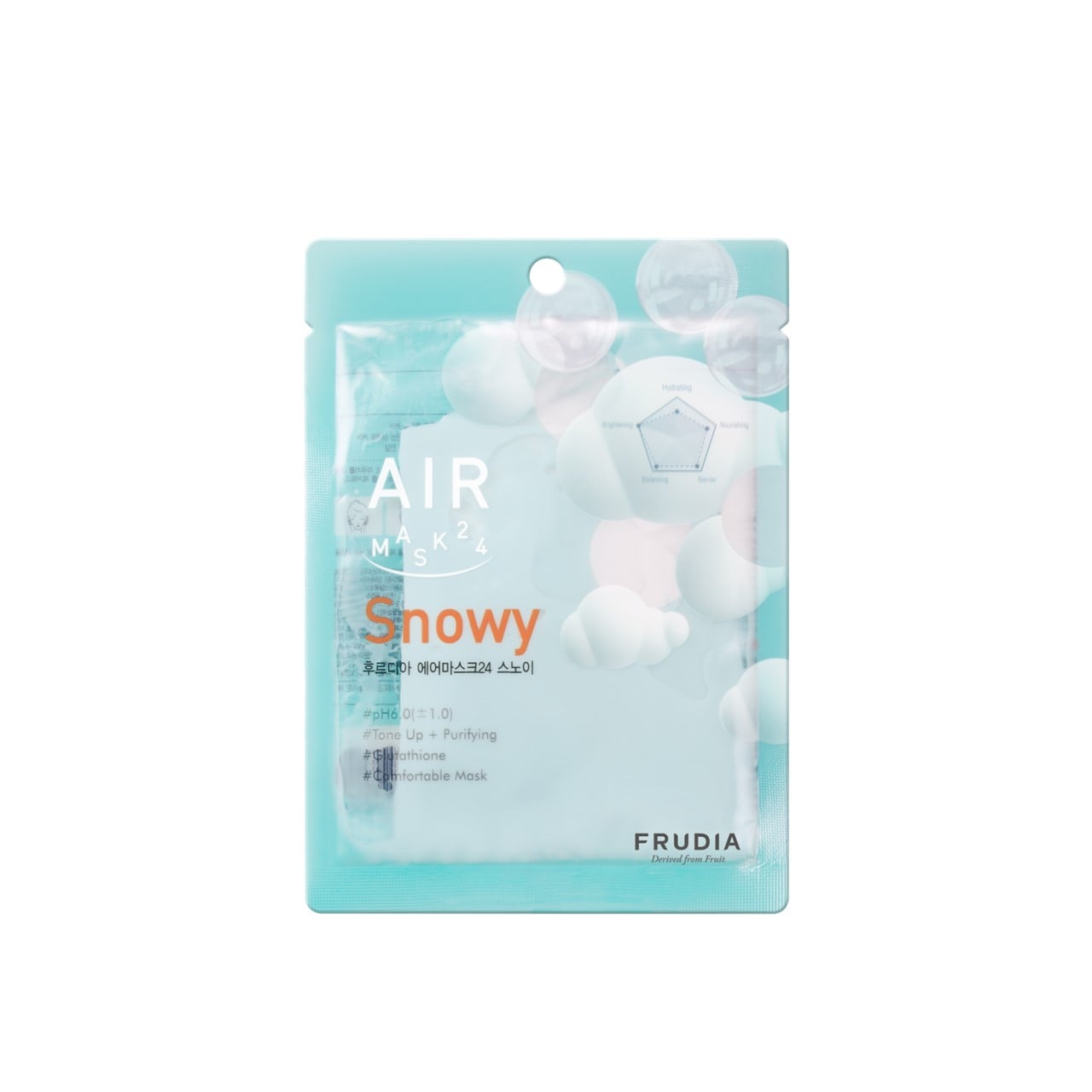 Frudia AIR Mask 24 Snowy 25ml (0.84floz) USA