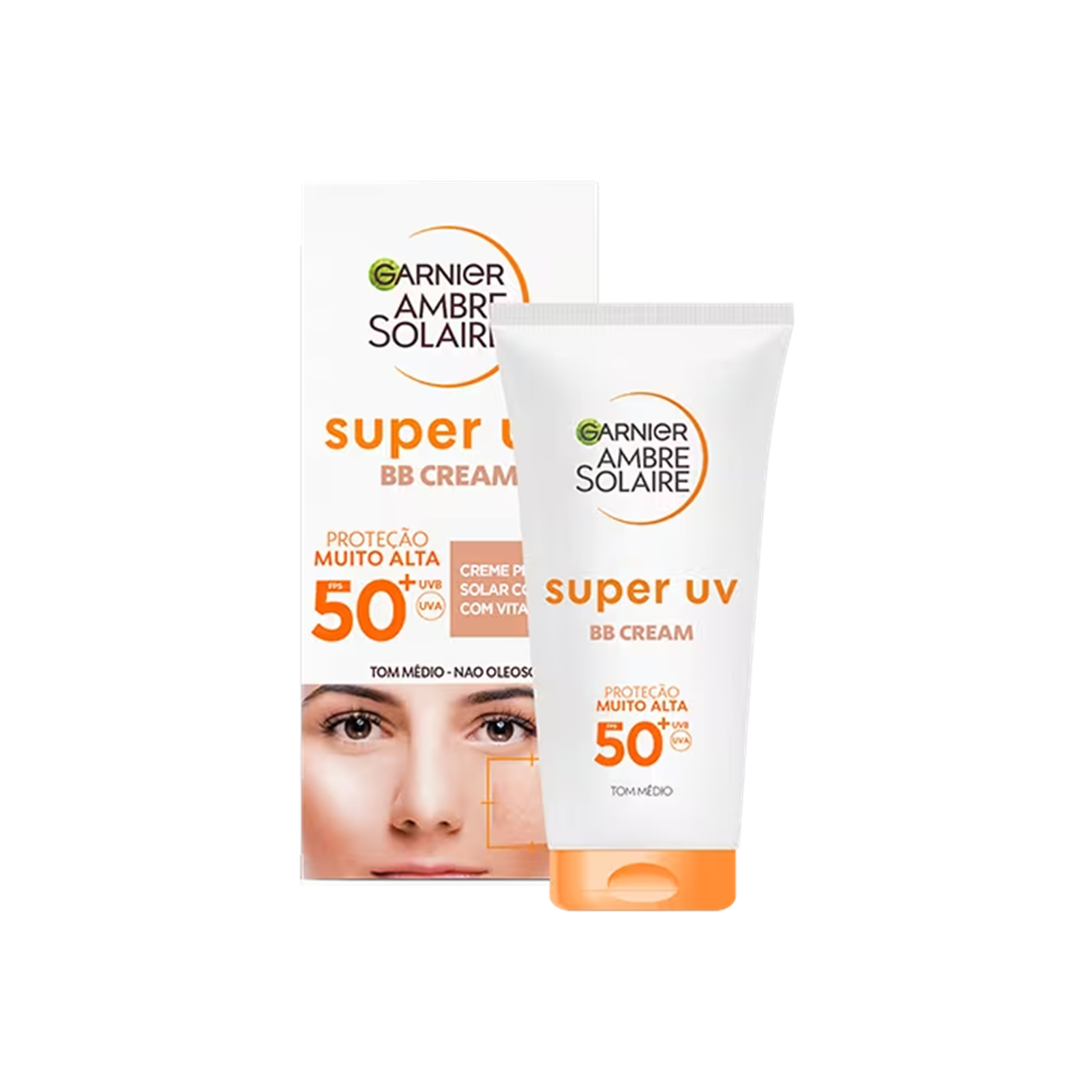 Garnier Ambre Solaire Super UV BB Cream Tinted Sunscreen SPF50+ 50ml (1.69floz) USA
