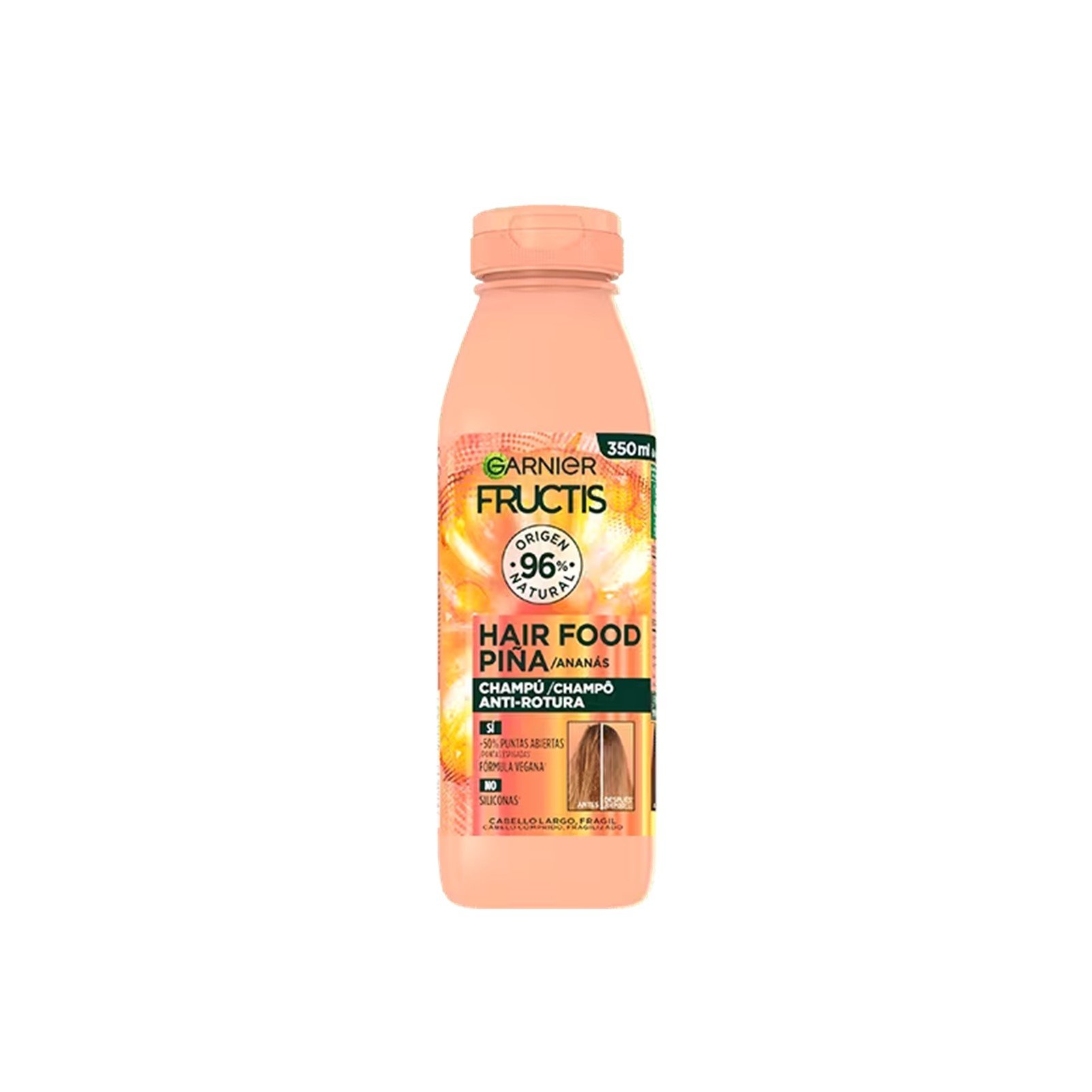Garnier Fructis Hair Food Pineapple Shampoo 350ml (11.83floz) USA