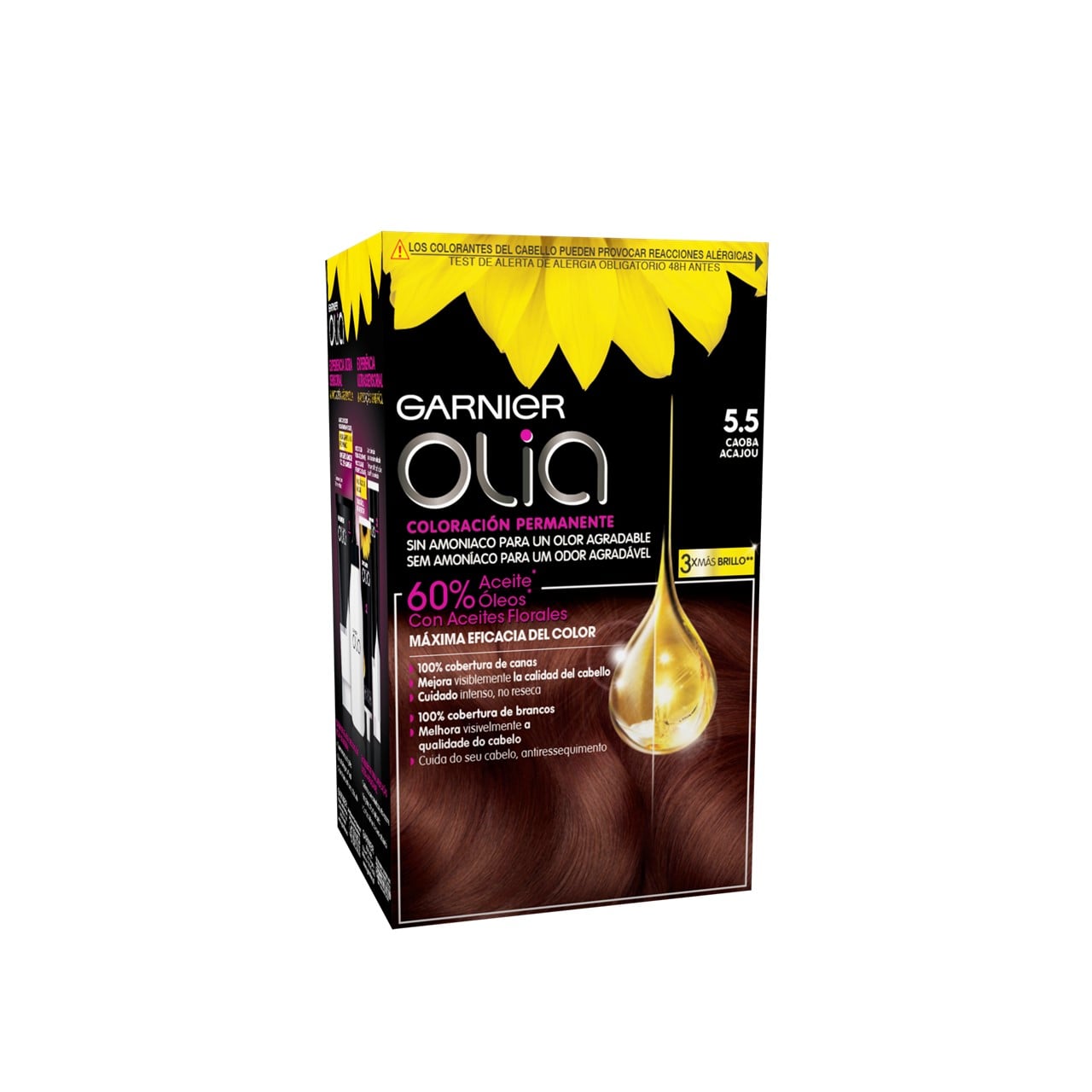 Garnier Olia Permanent Hair Dye 5.5 Israel