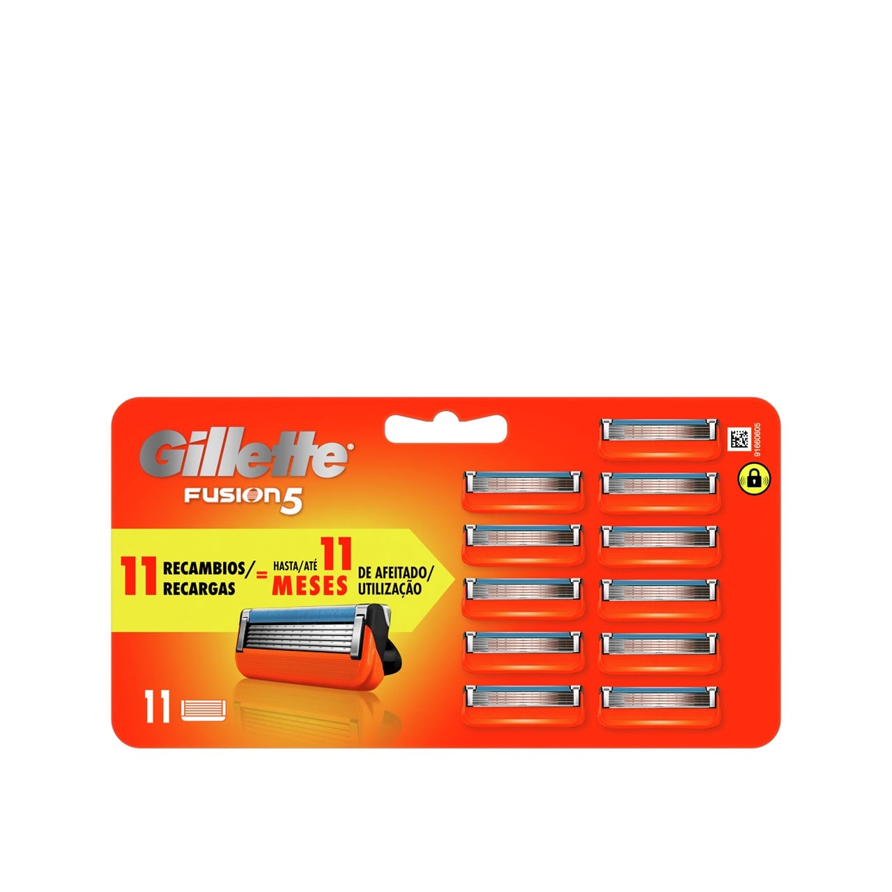 Gillette Fusion5 Replacement Razor Blades x11 Greenland