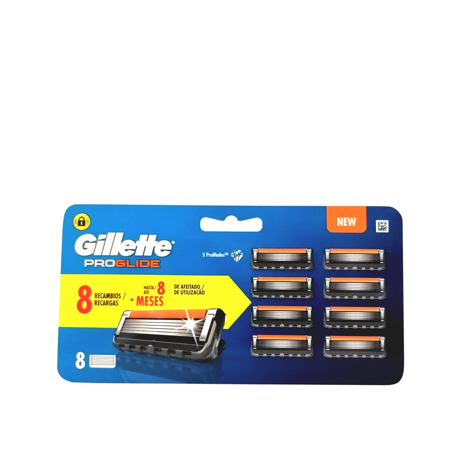 Gillette Proglide Replacement Razor Blades x8 Brasil
