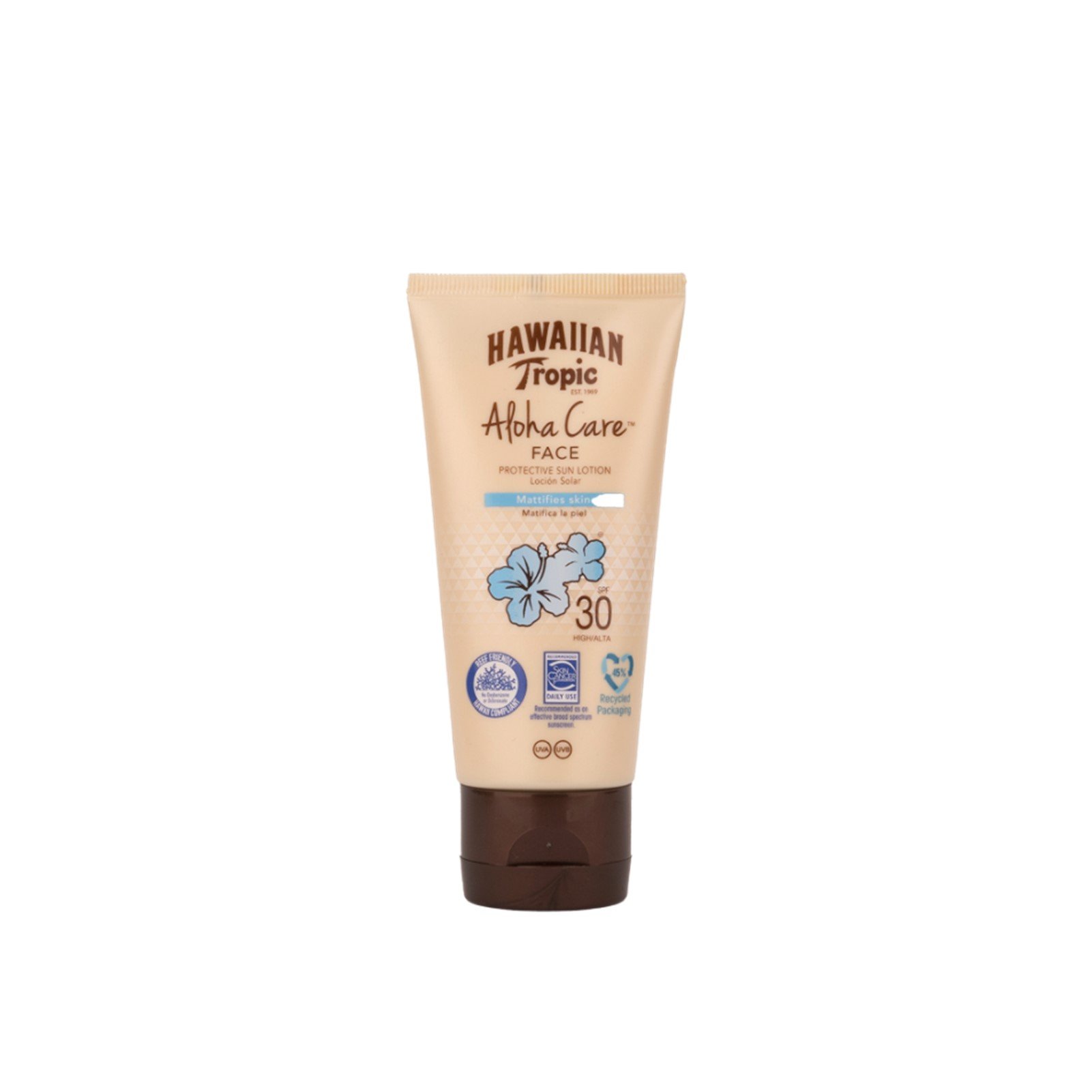 Hawaiian Tropic Aloha Care Face Protective Sun Lotion SPF30 90ml Cyprus