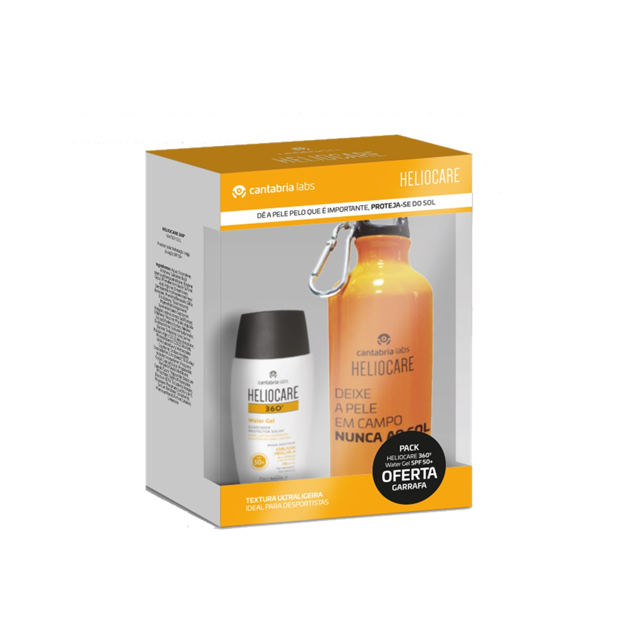 Heliocare 360 Water Gel Sunscreen SPF50+ 50ml + Bottle Cambodia