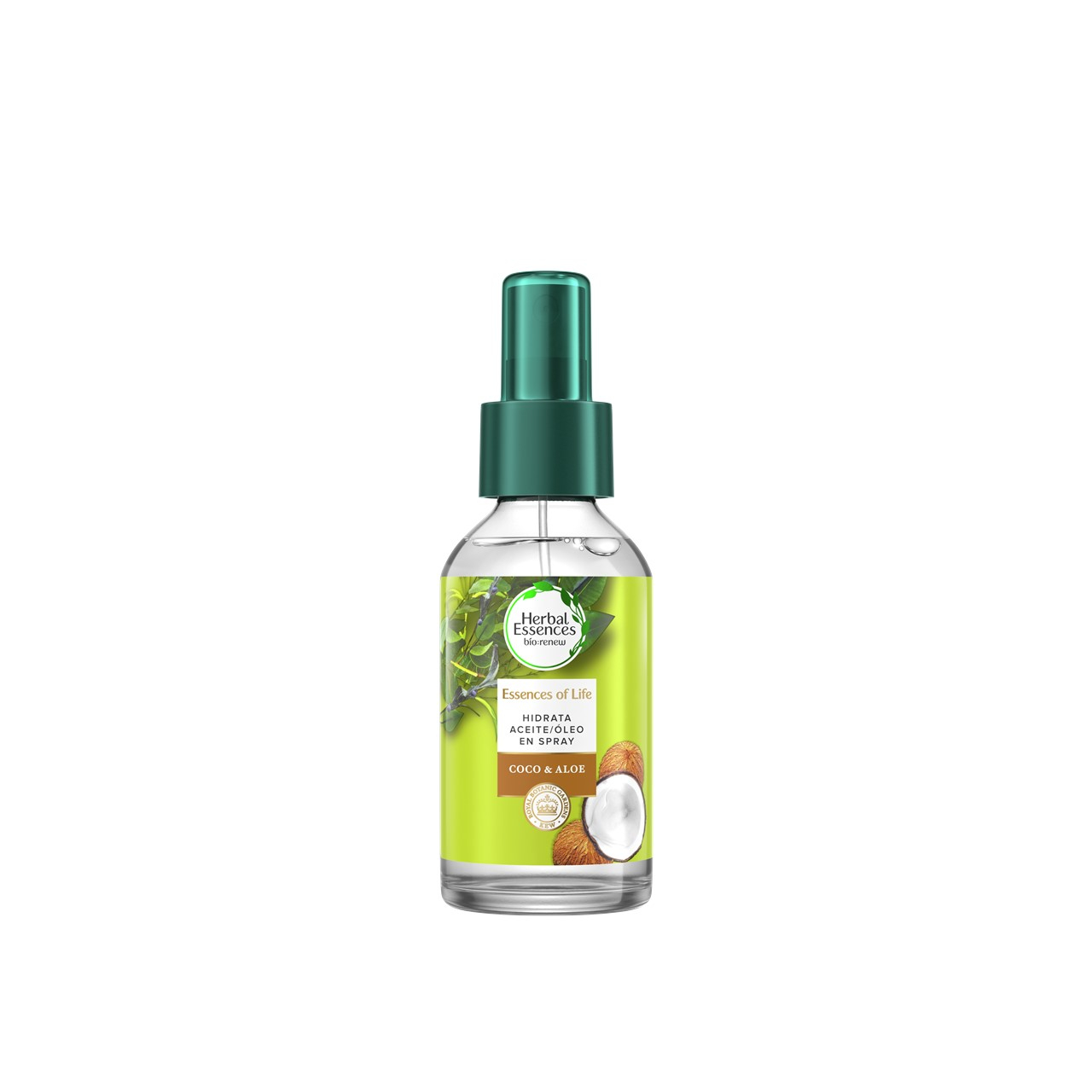 Herbal Essences Bio Renew Hydrate Coconut & Aloe Oil Hair Mist 100ml (3 ...