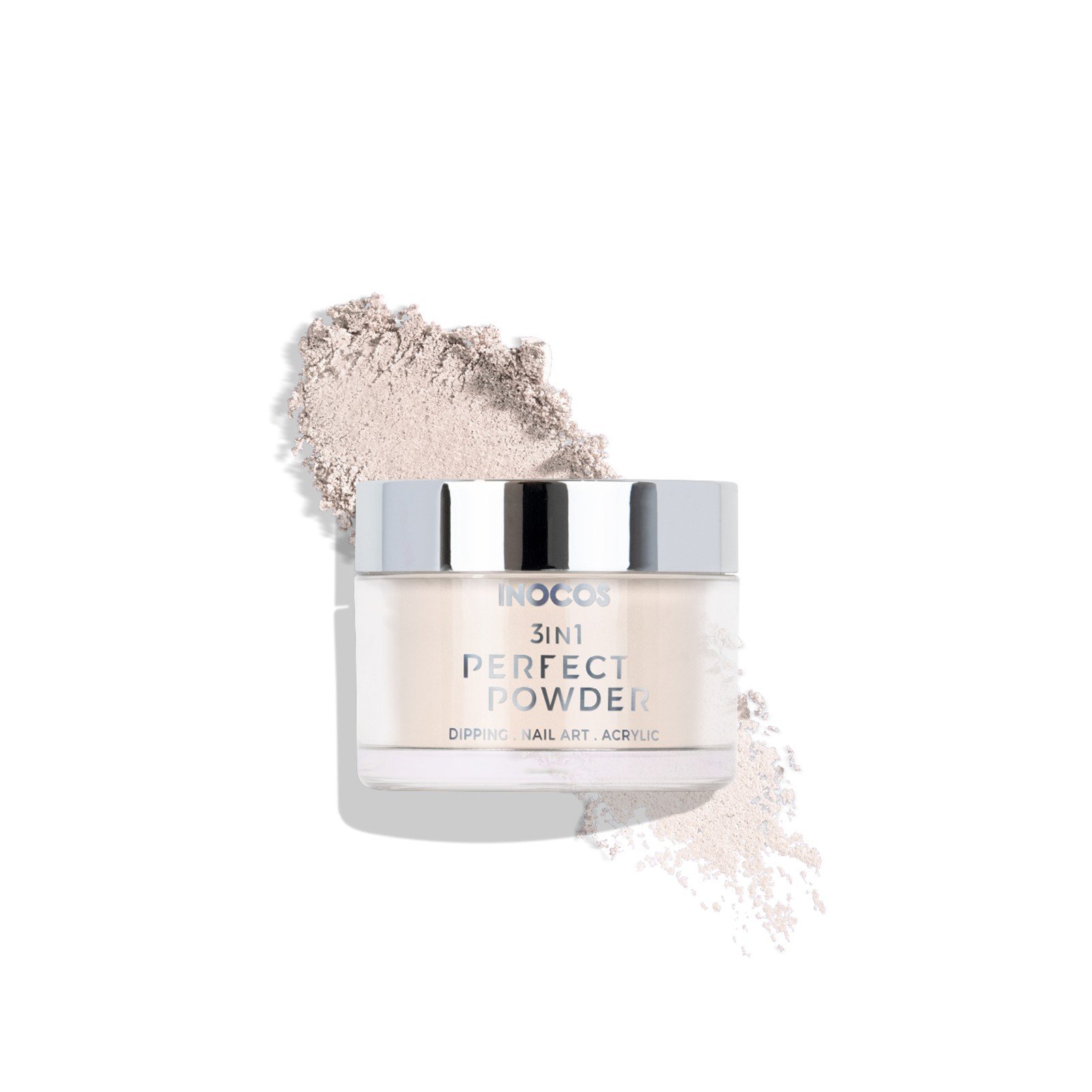 INOCOS 3-In-1 Base Perfect Powder 08 Milky Nude 20g (0.70oz) USA