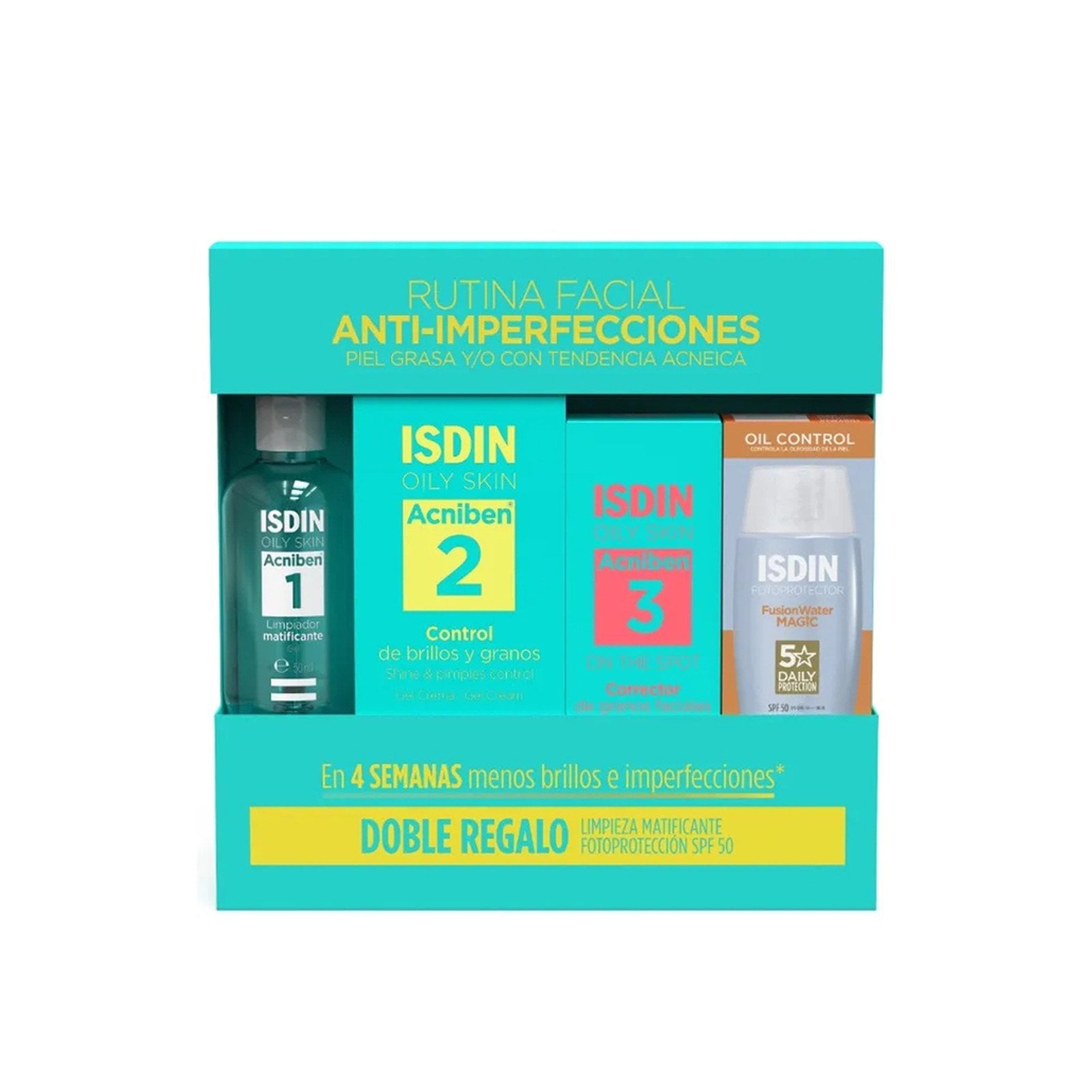 ISDIN Acniben Anti-Blemish Facial Routine Pack South Korea