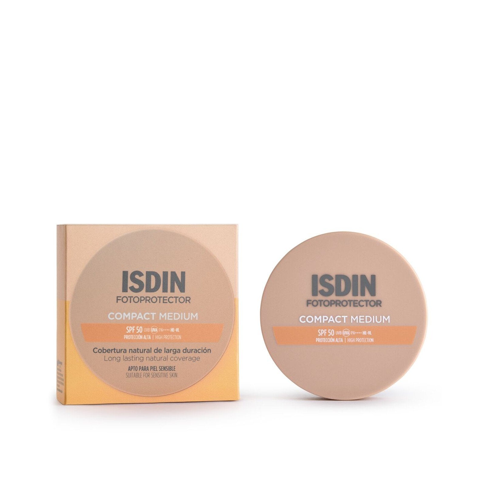 Isdin Fotoprotector Compact Spf50 Medium 10g Colombia