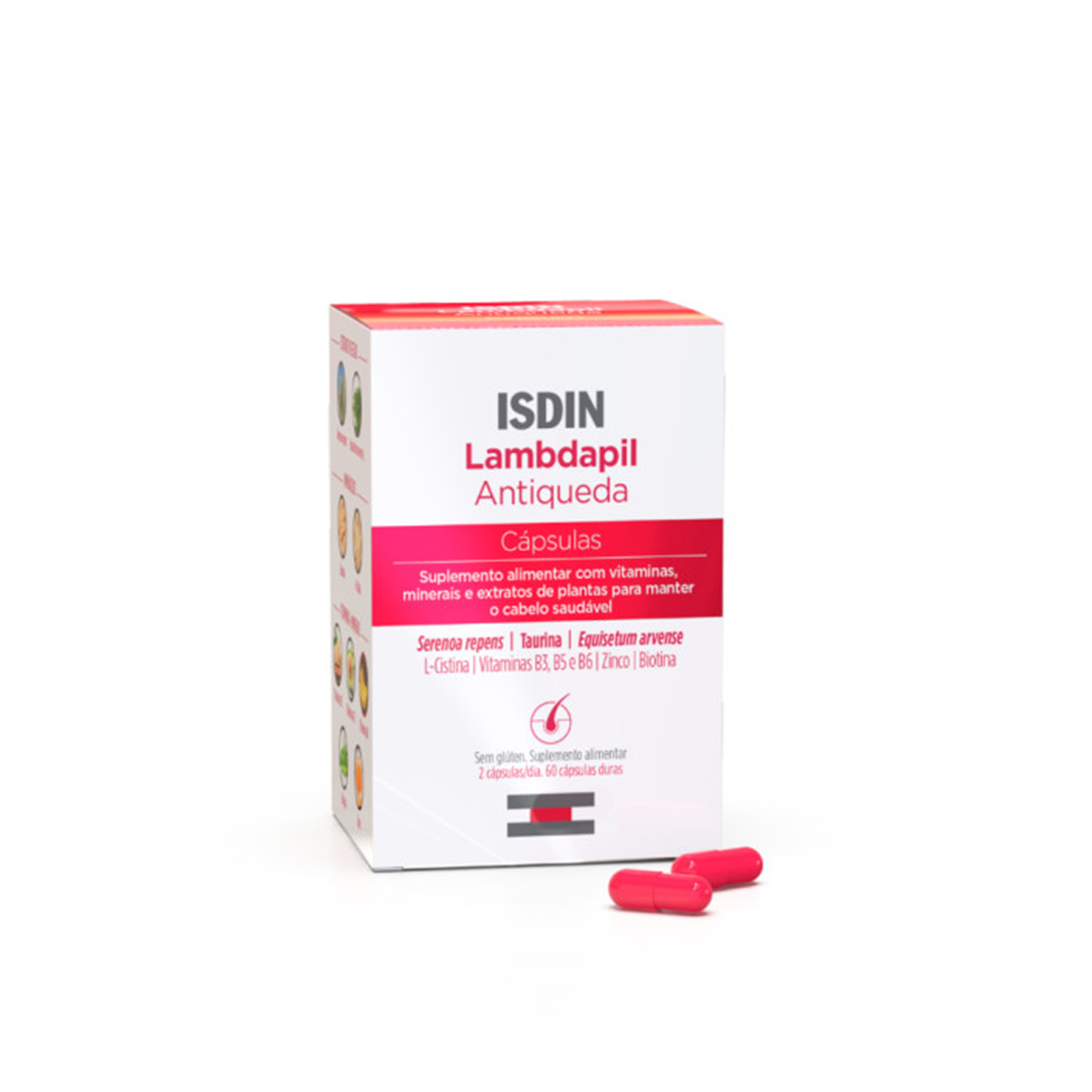 ISDIN Lambdapil Fortifying Anti Hair Loss Capsules x60 United States