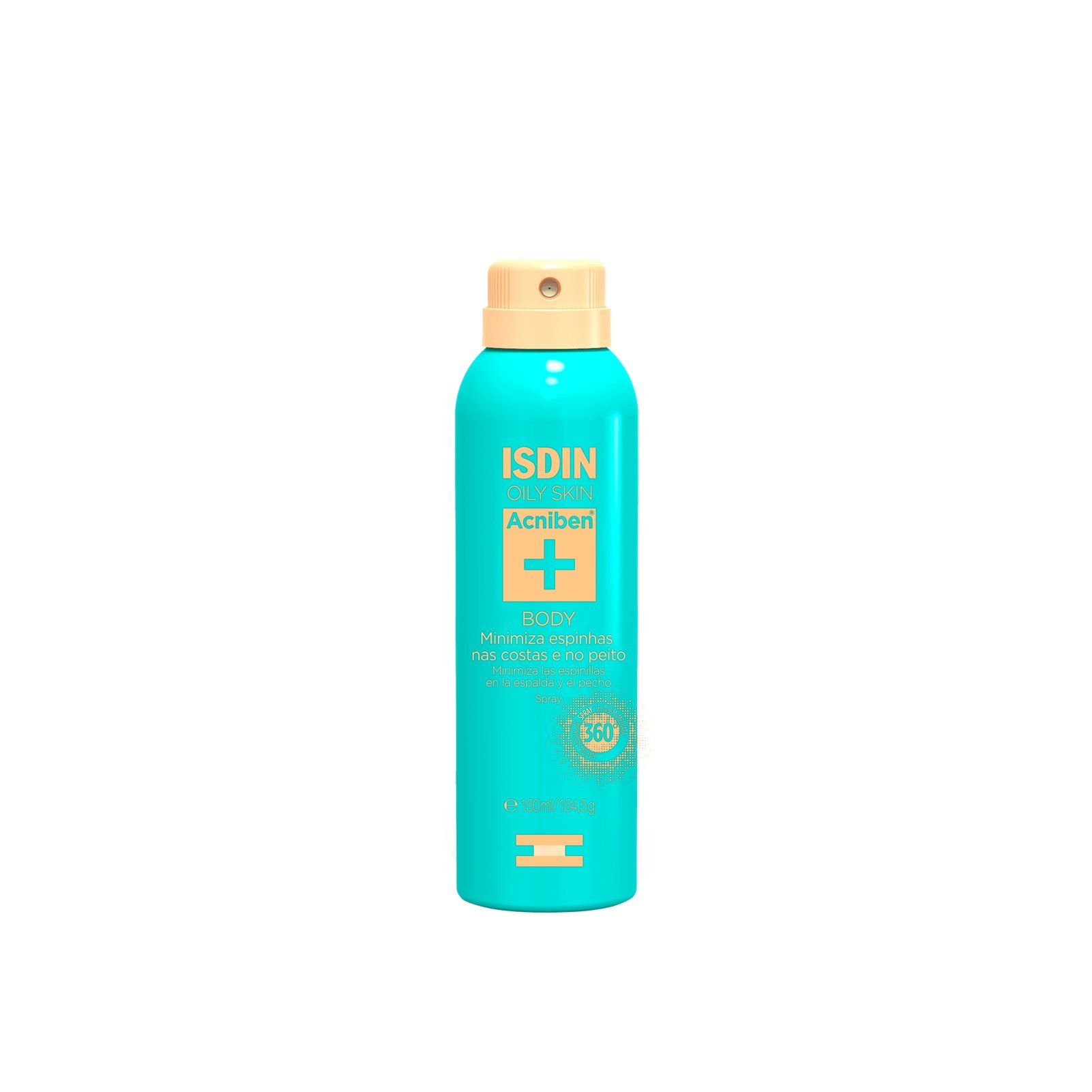 Isdin Oily Skin Acniben Body Blemishes Reduction Spray 150Ml Italia