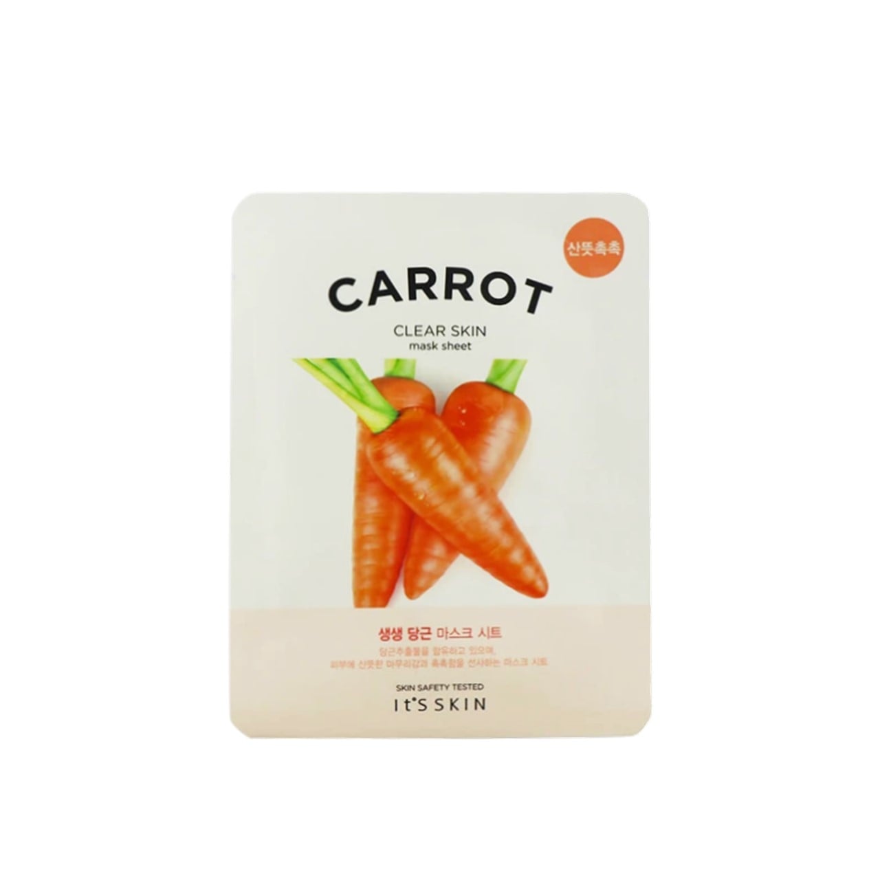 It's Skin The Fresh Clear Skin Mask Sheet Carrot 19g Canada
