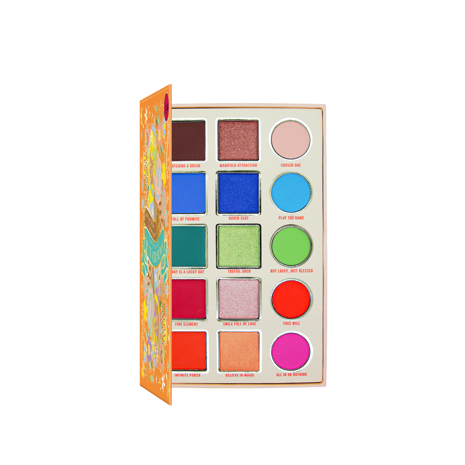 J.Cat House Of Queens 15 Color Palette Luxy Charms 12.5g (0.44oz) USA