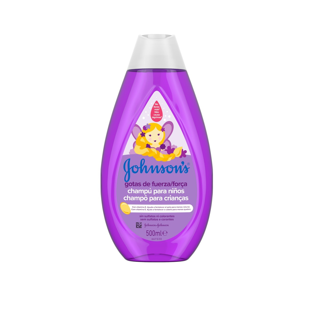 Johnson's Baby Strength Drops Kids Shampoo 500ml (16.9 fl oz) USA