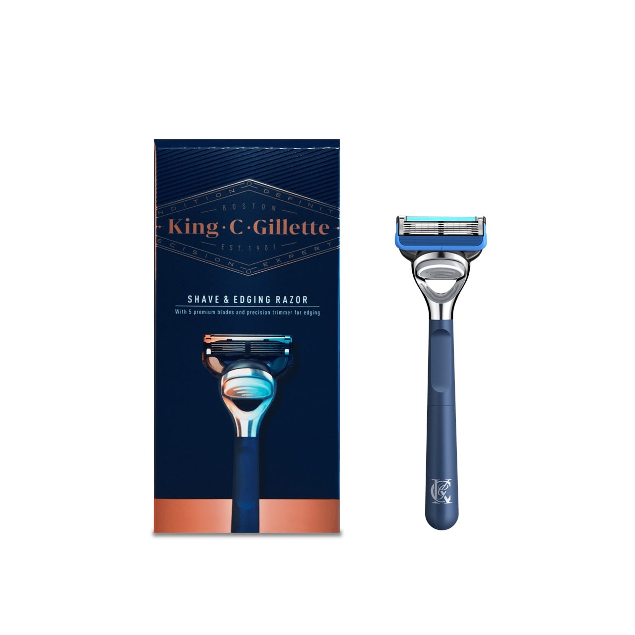 King C. Gillette Shave & Edging Razor USA