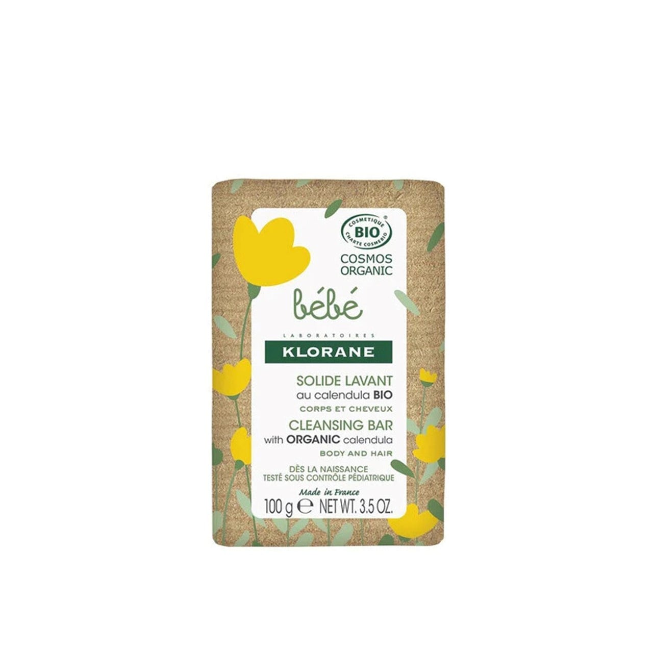 Klorane Baby Cleansing Bar with Organic Calendula 100g Hong Kong