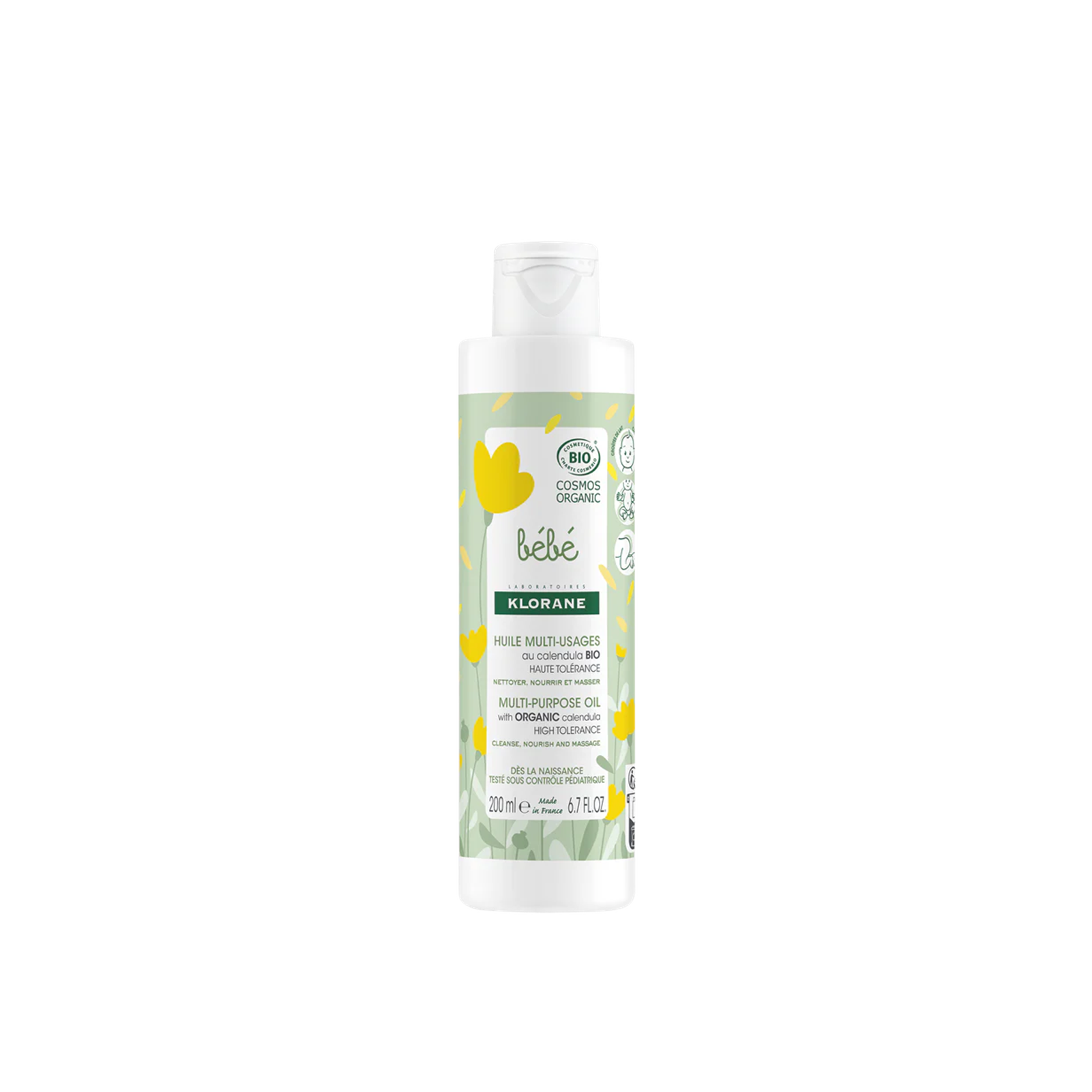 Klorane Baby Multi-Purpose Oil with Organic Calendula 200ml Maldives
