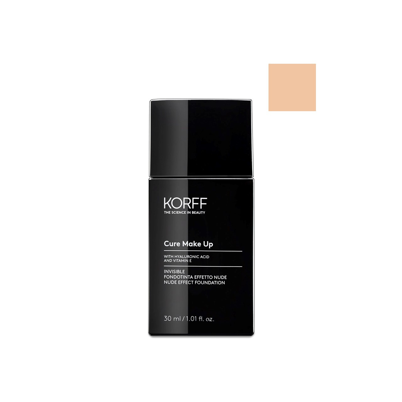 Korff Cure Makeup Invisible Nude Effect Foundation 02 30Ml Norge