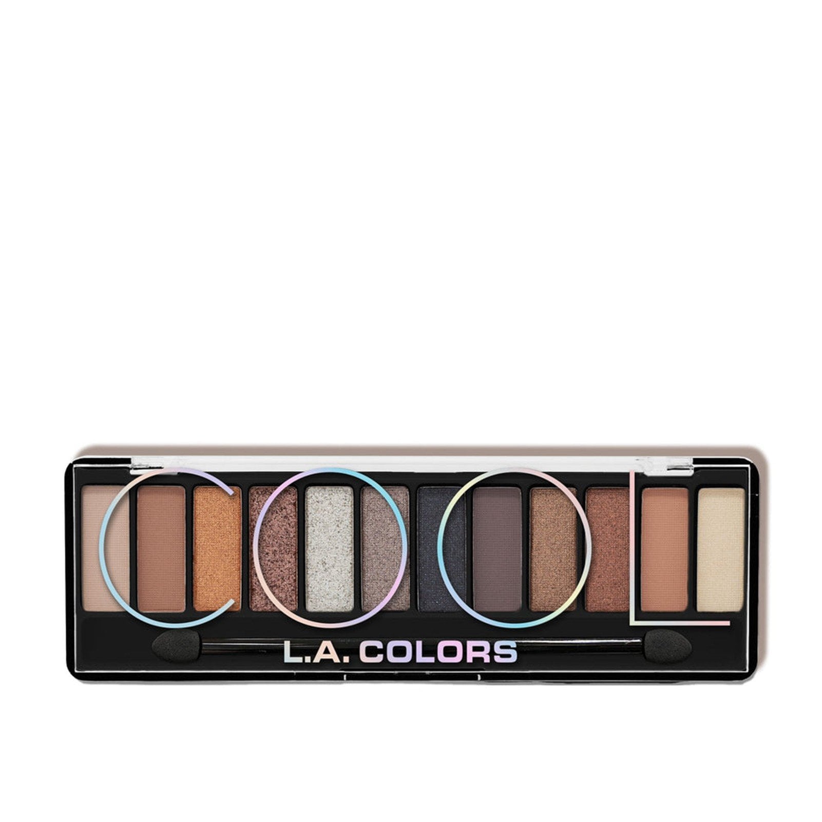 L.A. Colors Color Vibe Eyeshadow Palette CES791 Cool Hong Kong