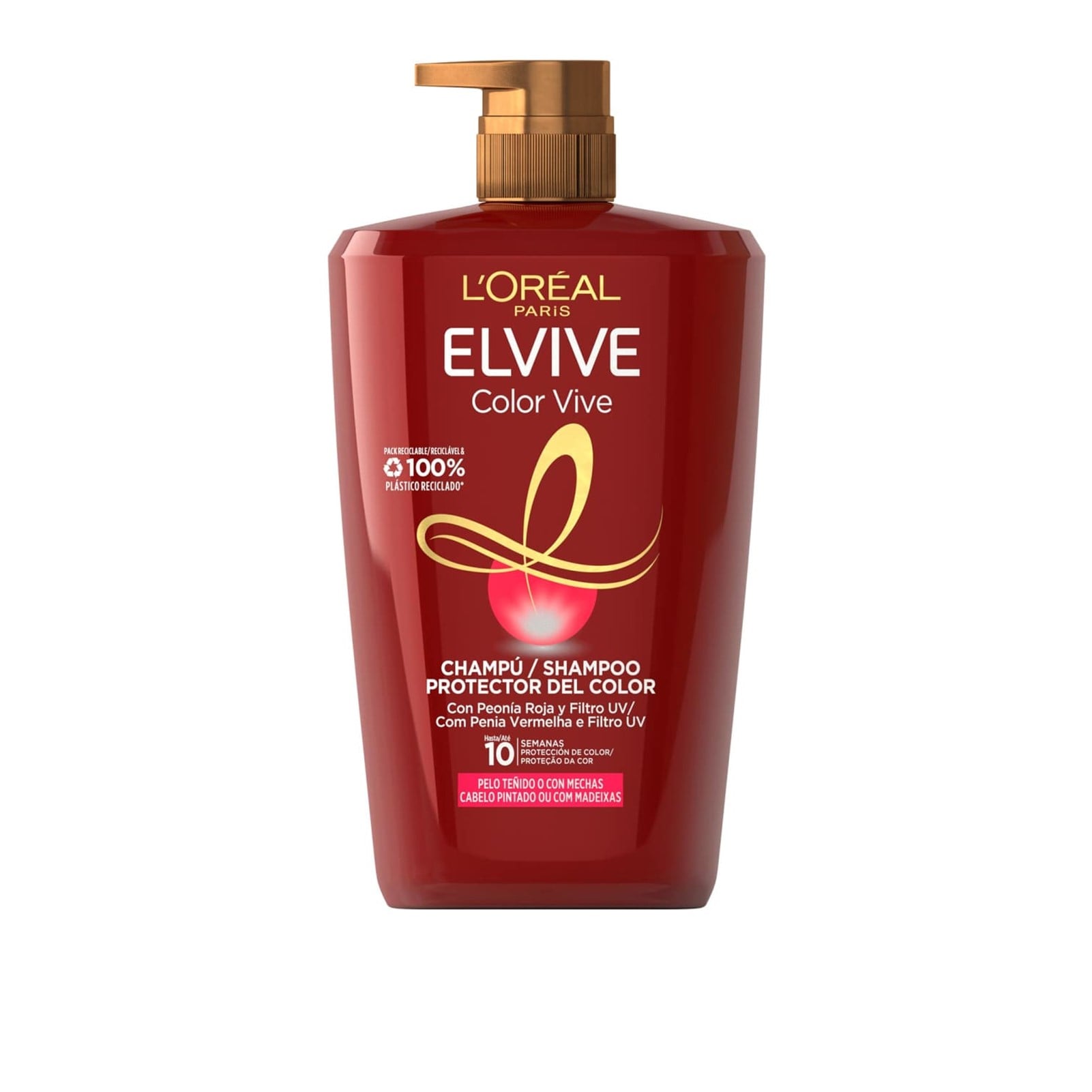 L'Oréal Paris Elvive Color Vive Shampoo 1L (33.8 fl oz) USA