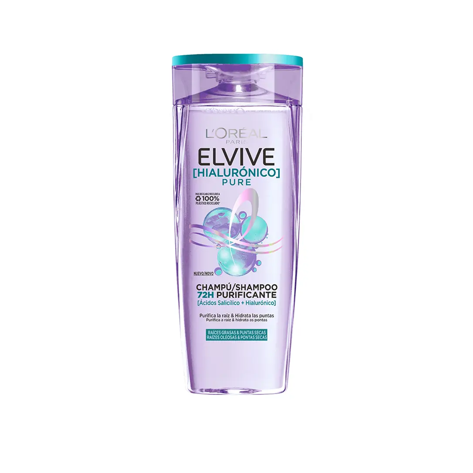 L'oréal Paris Elvive Hyaluronic Pure 72h Purifying Shampoo 400Ml Chile