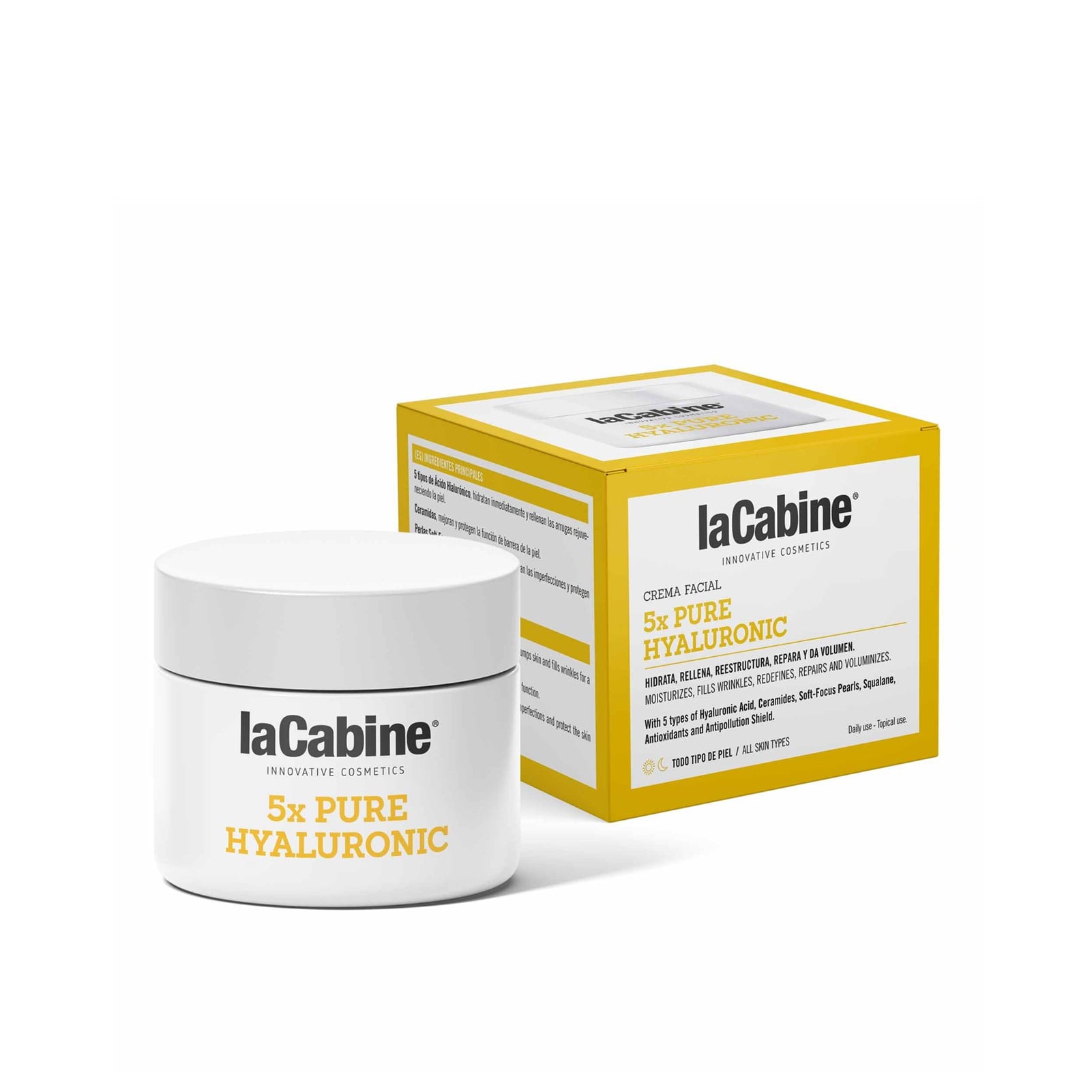 La Cabine 5x Pure Hyaluronic Face Cream 50ml Israel