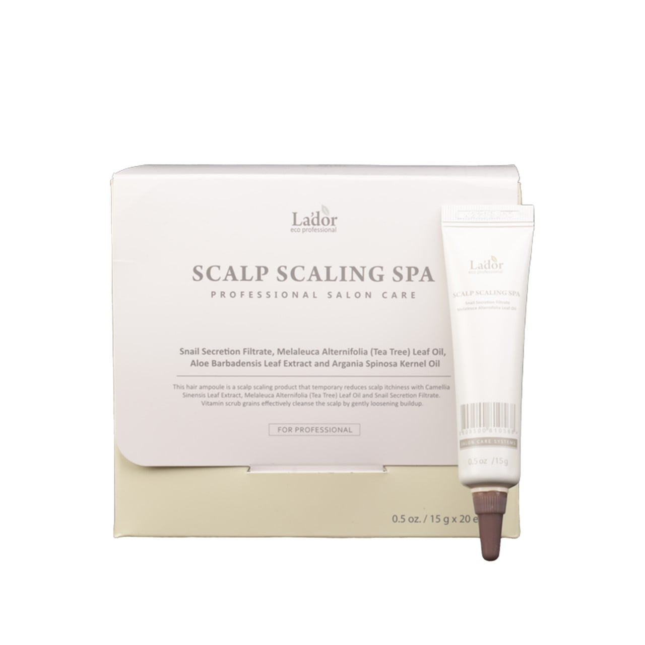 Lador Scalp Scaling Spa Ampoule 15g x20 (0.5 oz x20) USA