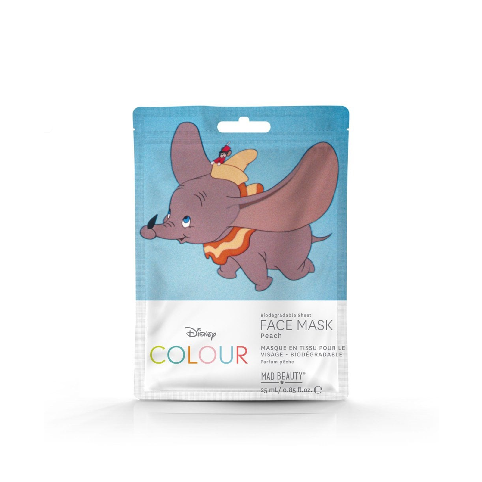 Mad Beauty Disney Color Dumbo Sheet Face Mask Peach 25ml South Korea