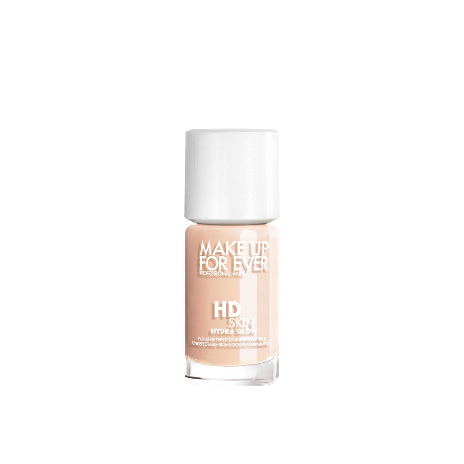 Make Up For Ever HD Skin Hydra Glow Foundation 1R02 Cool Alabaster 30ml ...