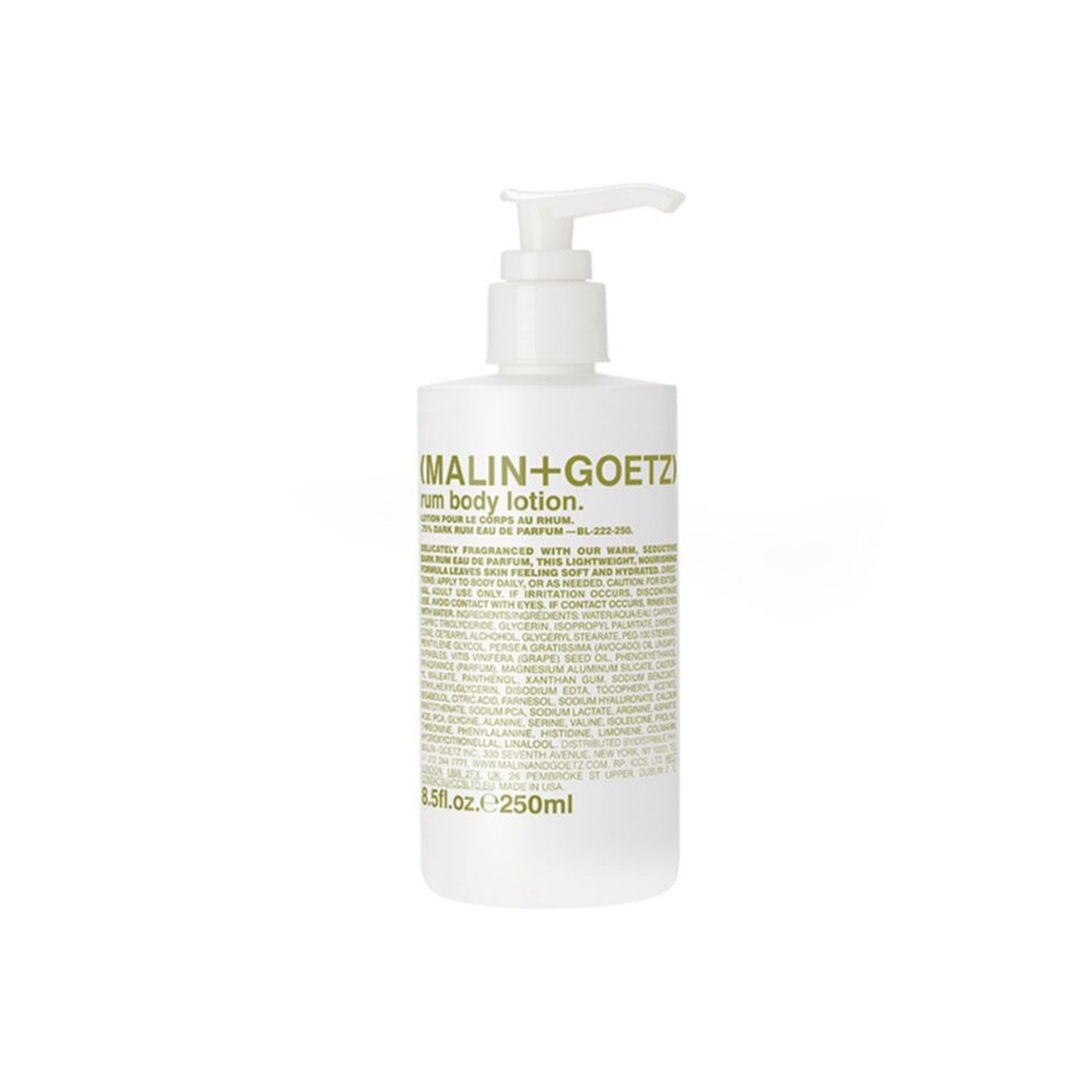 MALIN+GOETZ Rum Body Lotion 250ml (8.5floz) USA