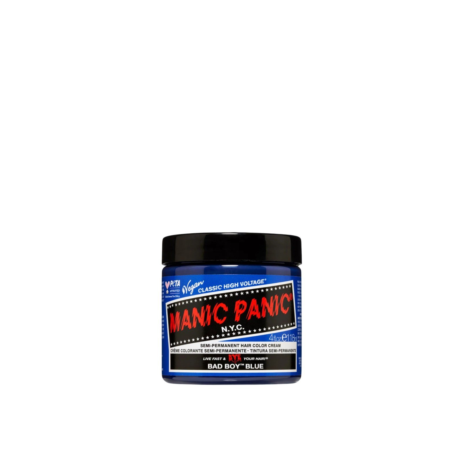 Manic Panic Classic High Voltage Semi-Permanent Hair Color Cream Bad ...