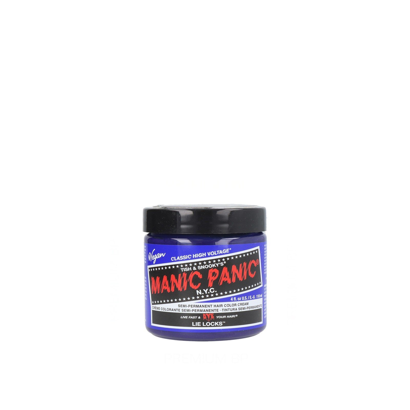 Manic Panic Classic High Voltage Semi-Permanent Hair Color Cream Lie ...