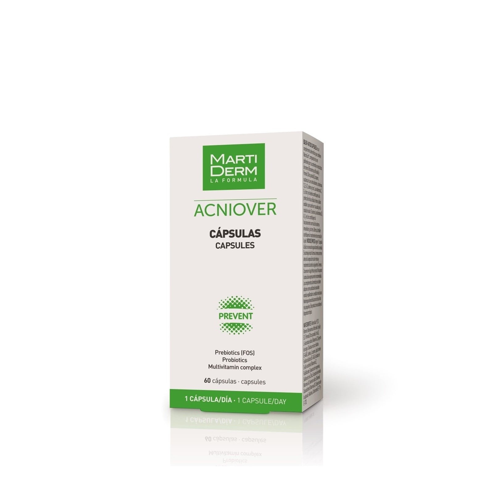 Martiderm Acniover Capsules Acne-Prone Skin x60 USA