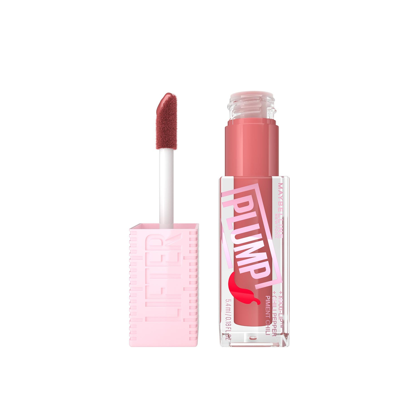 Maybelline Lifter Plump Lip Plumping Gloss 005 Peach Fever 5.4ml (0 ...