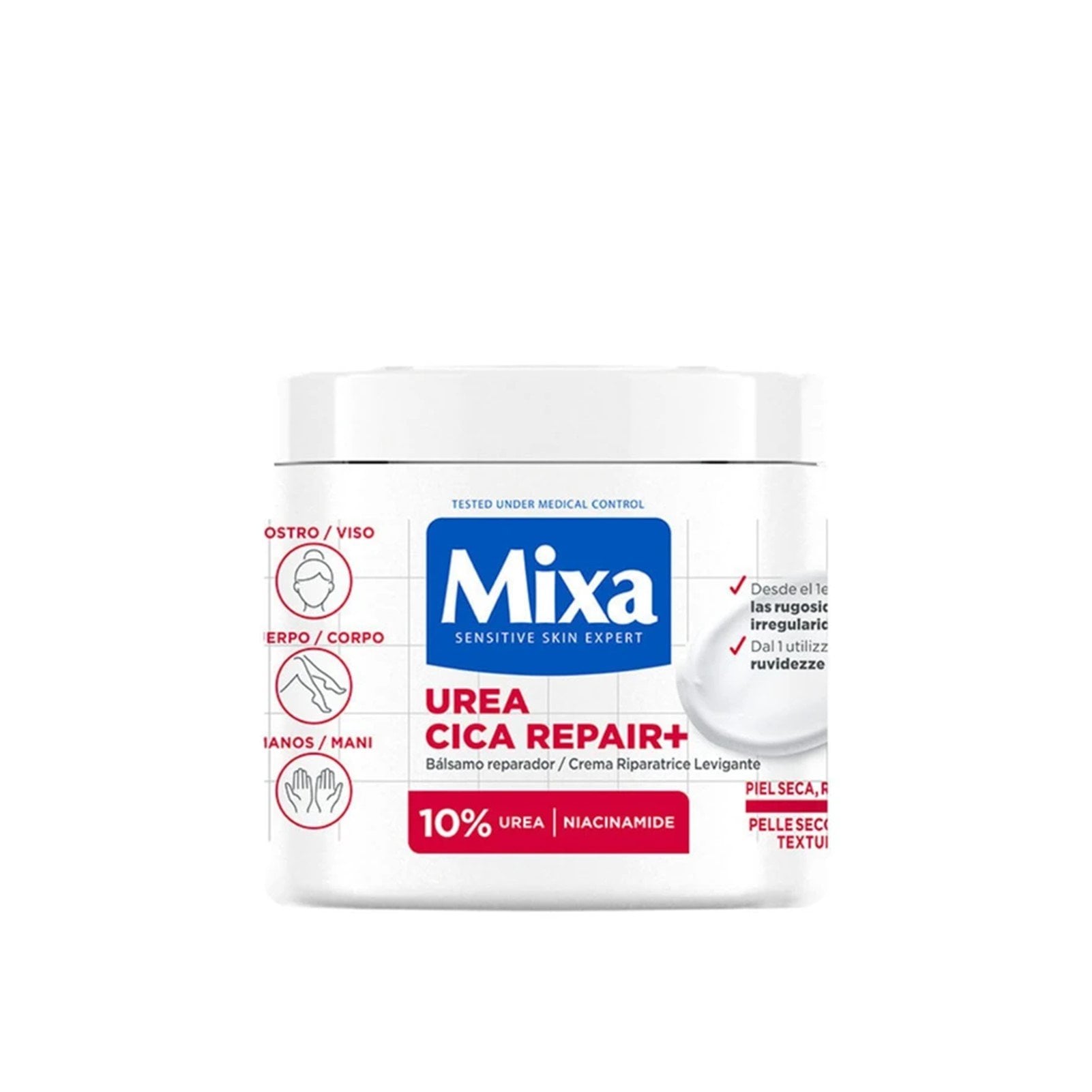 Mixa Urea Cica Repair+ Restoring Balm 400ml (13.5floz) USA