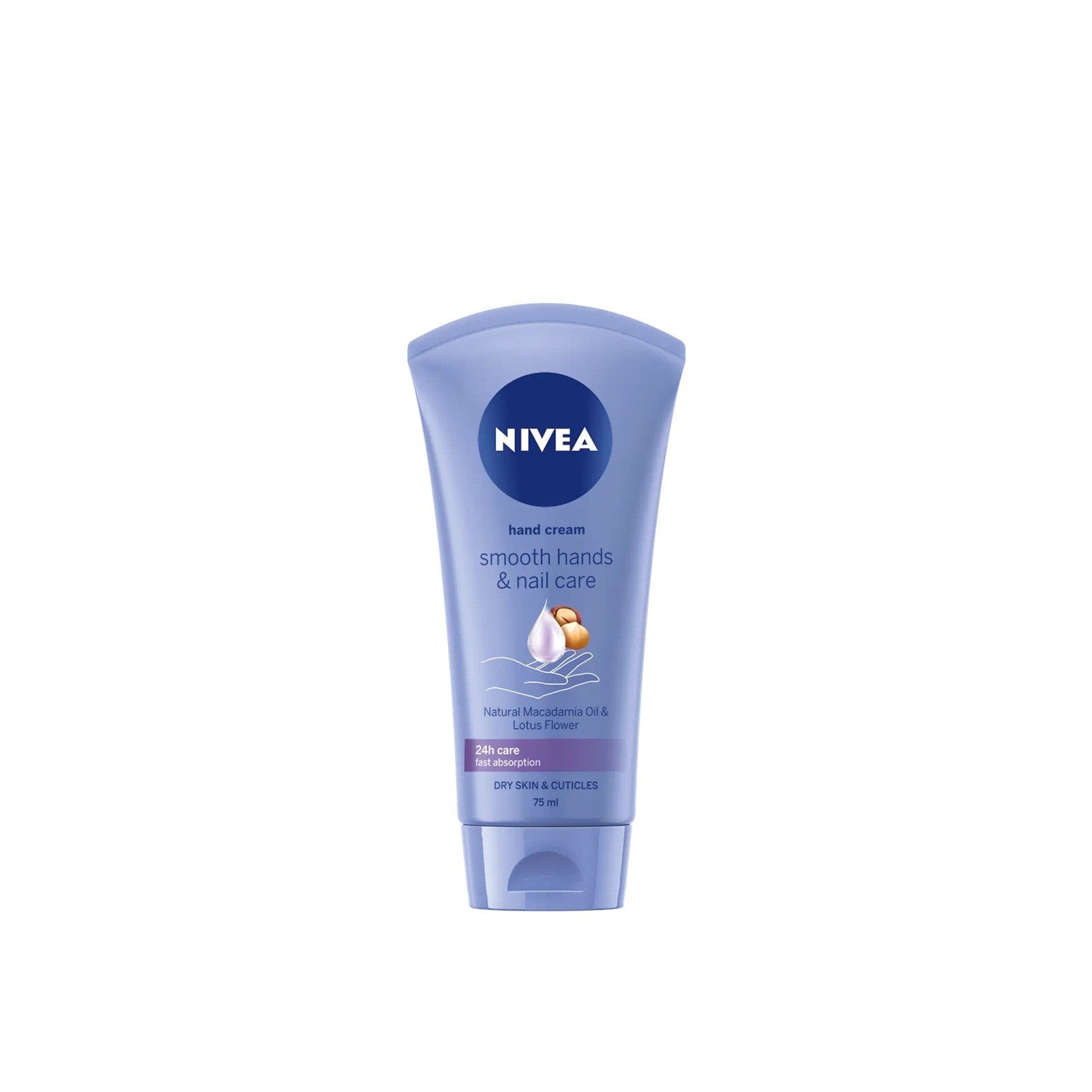 Nivea Smooth Hands & Nail Care Hand Cream 75ml (2.54fl oz) UK
