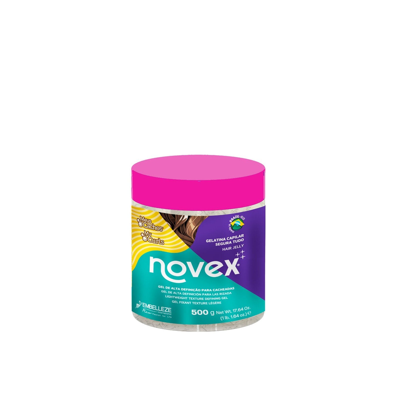 Novex Meus Cachos Hair Jelly 500g (17.64oz) USA