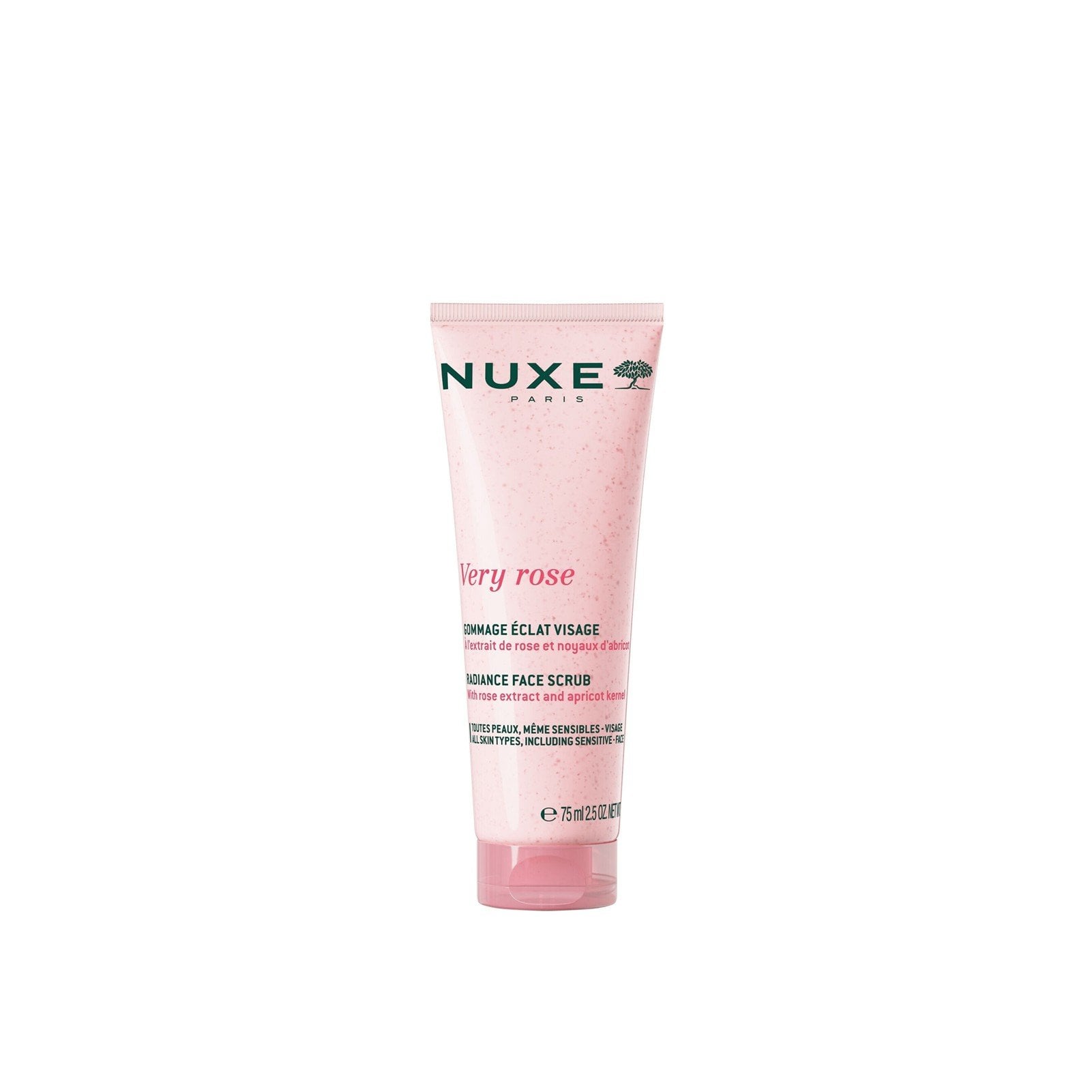NUXE Very Rose Radiance Face Scrub 75ml (2.53floz) USA
