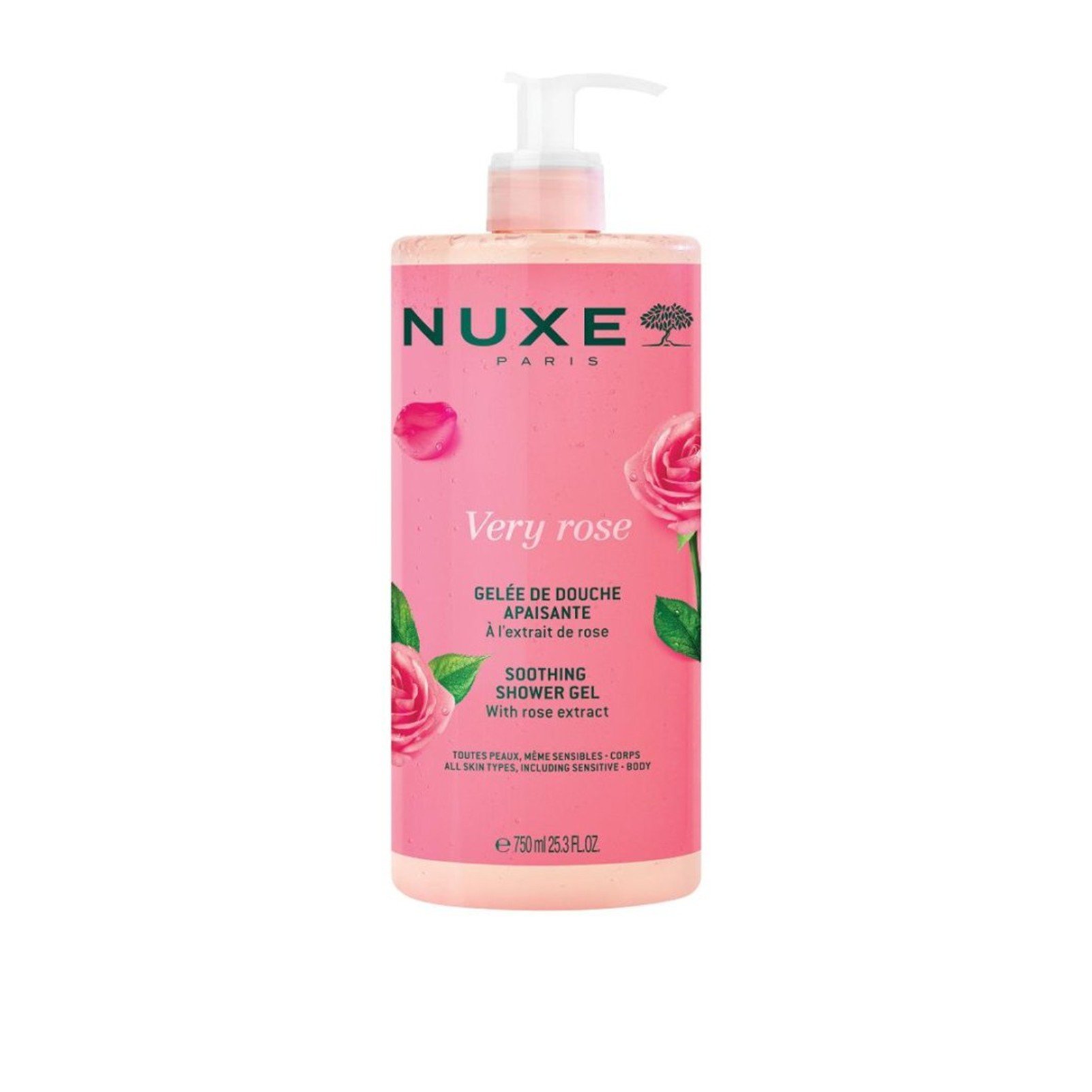 NUXE Very Rose Soothing Shower Gel 750ml Philippines