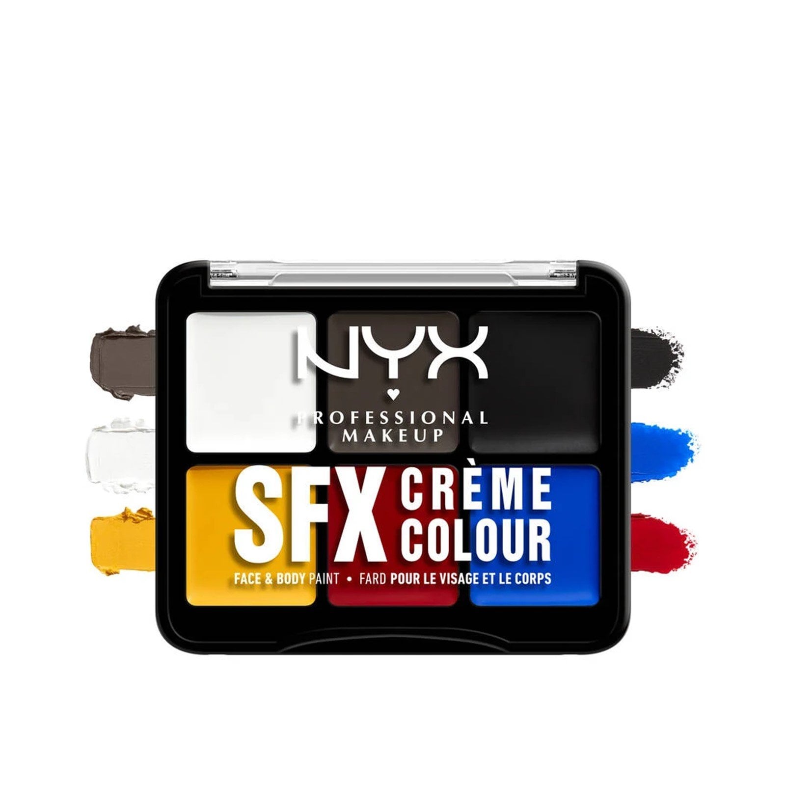 NYX Pro Makeup SFX Face and Body Paint Palette 01 Primary Colors Georgia