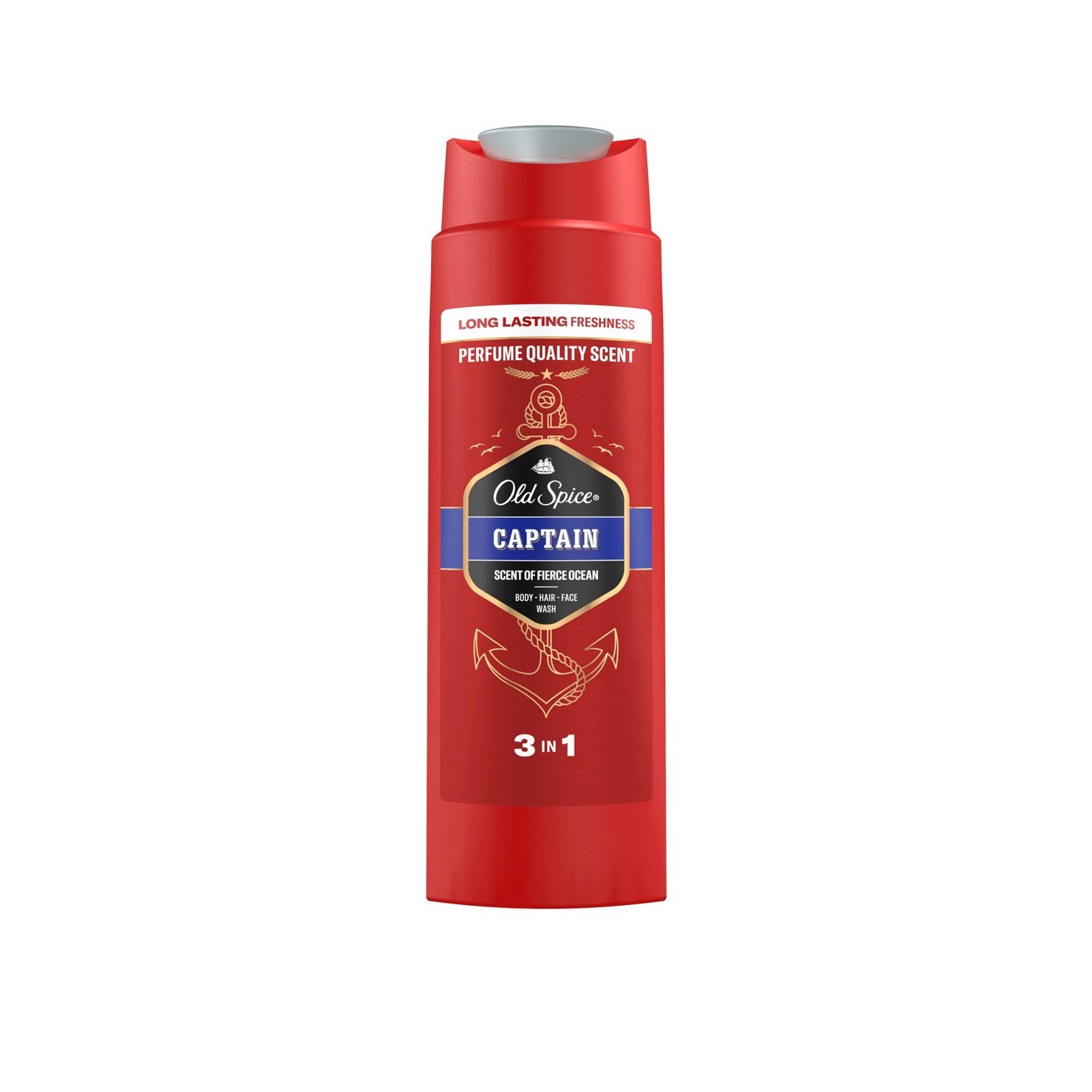 Old Spice Captain 3-In-1 Shower Gel 400ml (13.53floz) USA