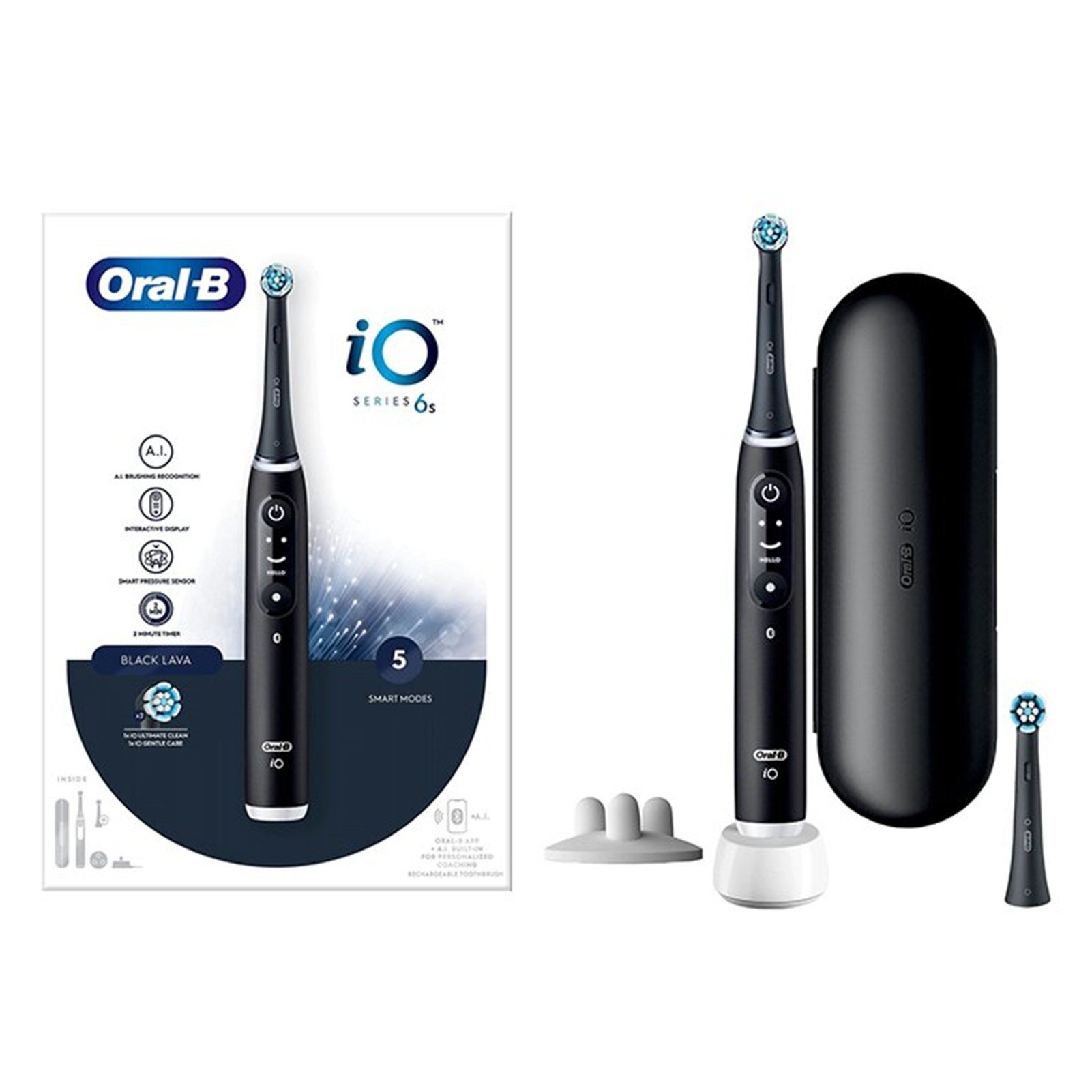 Oral-B iO™ Series 6s Black Lava Electric Toothbrush Nigeria