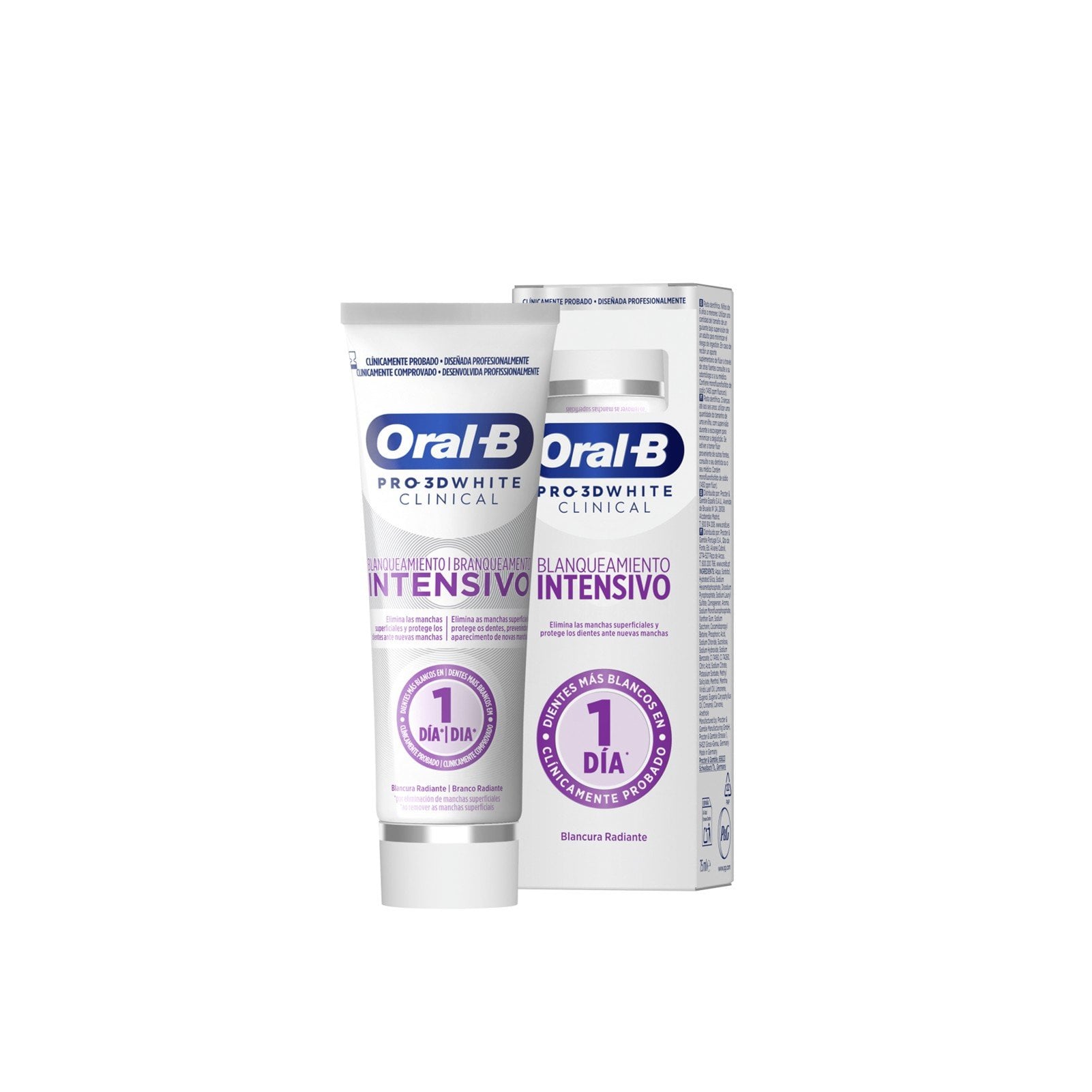 Oral-B Pro-3D White Clinical Intensive Whitening Toothpaste 75ml Egypt