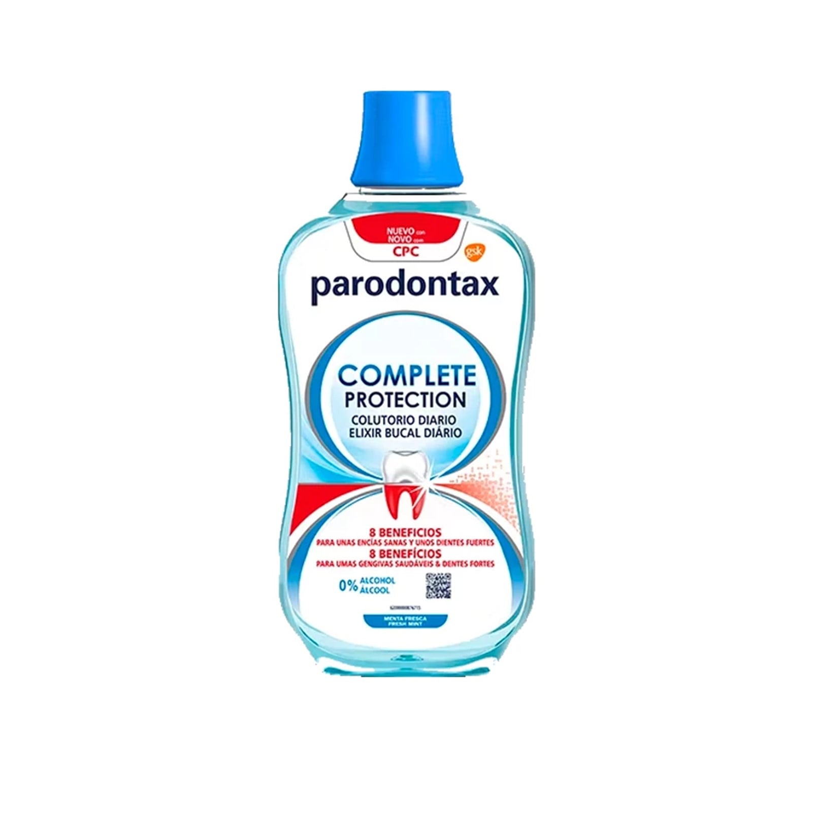 Parodontax Complete Protection Fresh Mint Mouthwash 500ml (16.9 fl oz) USA