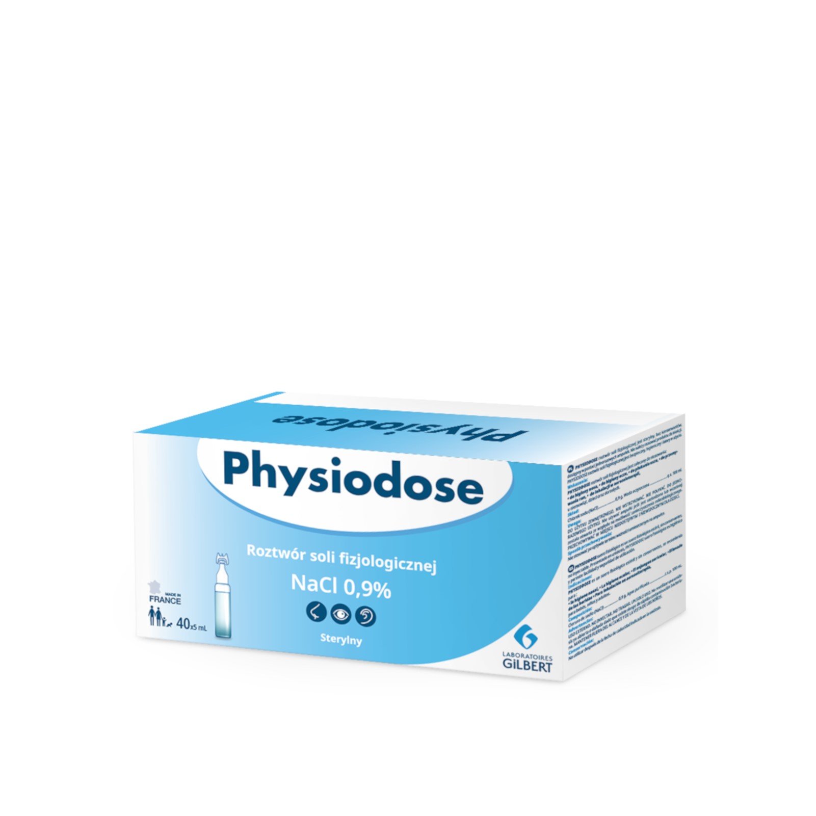Physiodose Physiological Saline Solution Baby-Children-Adult 40x5ml ...