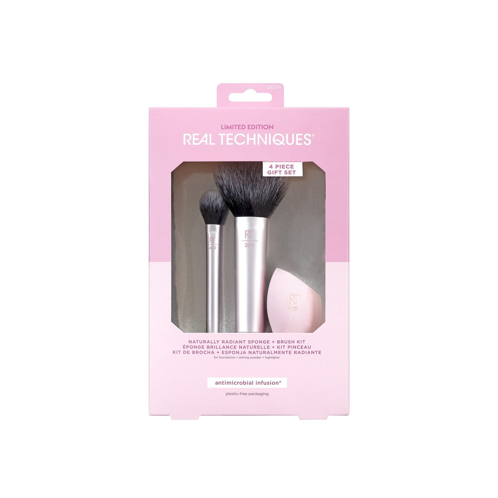 Real Techniques Naturally Radiant Sponge + Brush Kit Philippines