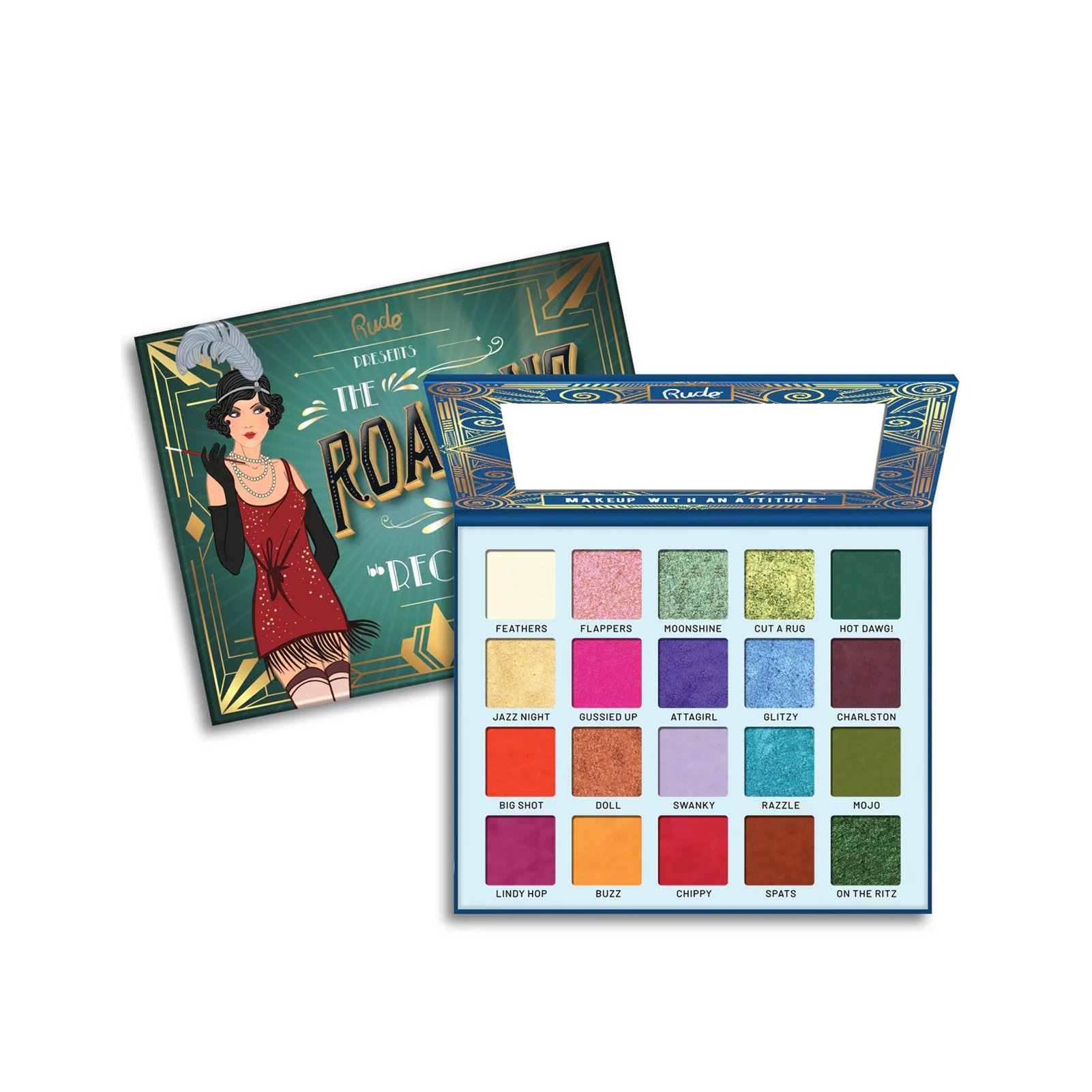 Rude Cosmetics The Roaring 20's Eyeshadow Palette Reckless Brunei