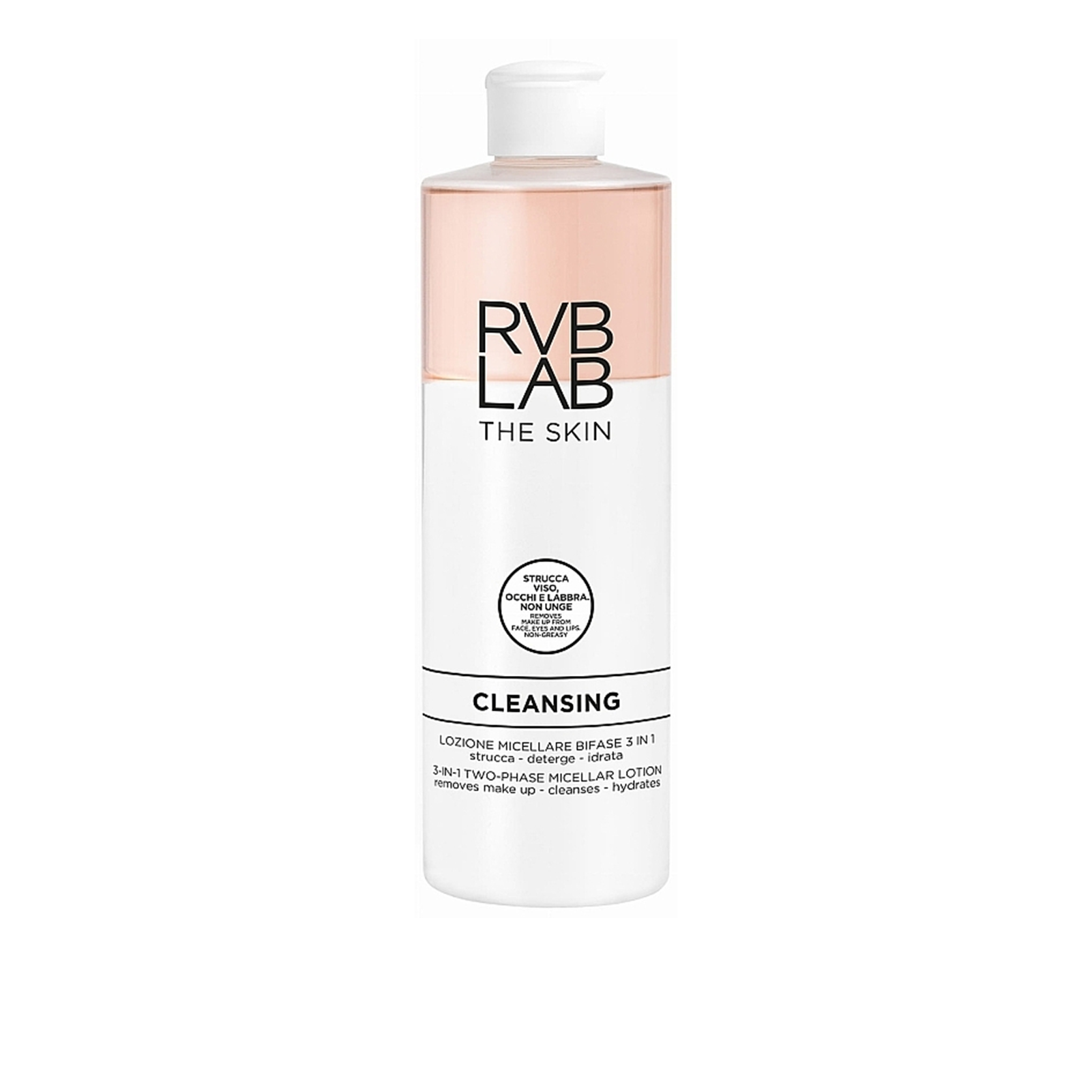 RVB LAB Cleansing 3-In-1 Two-Phase Micellar Lotion 400ml (13.5 fl oz) USA
