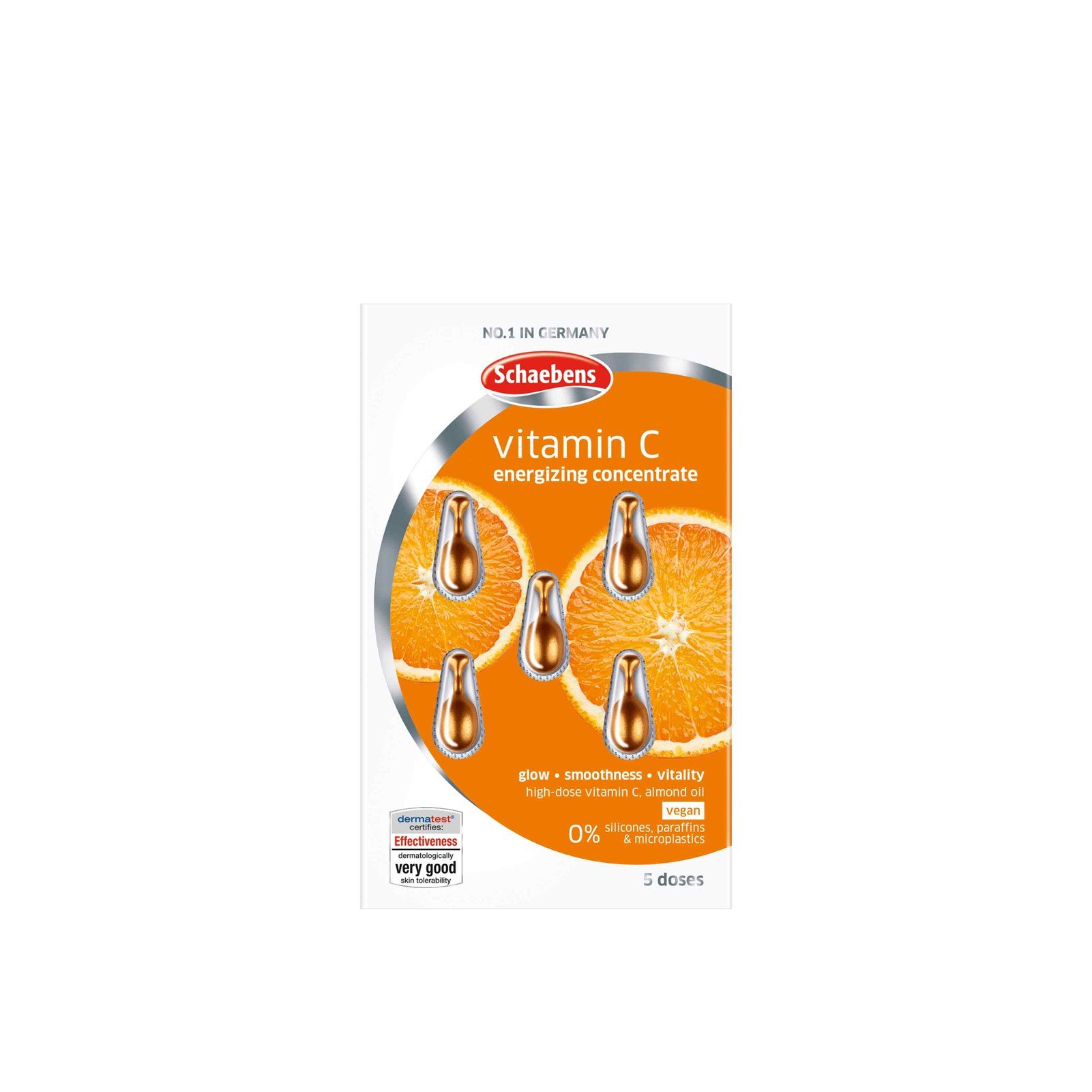 Schaebens Vitamin C Energizing Concentrate Capsules x5 Montenegro