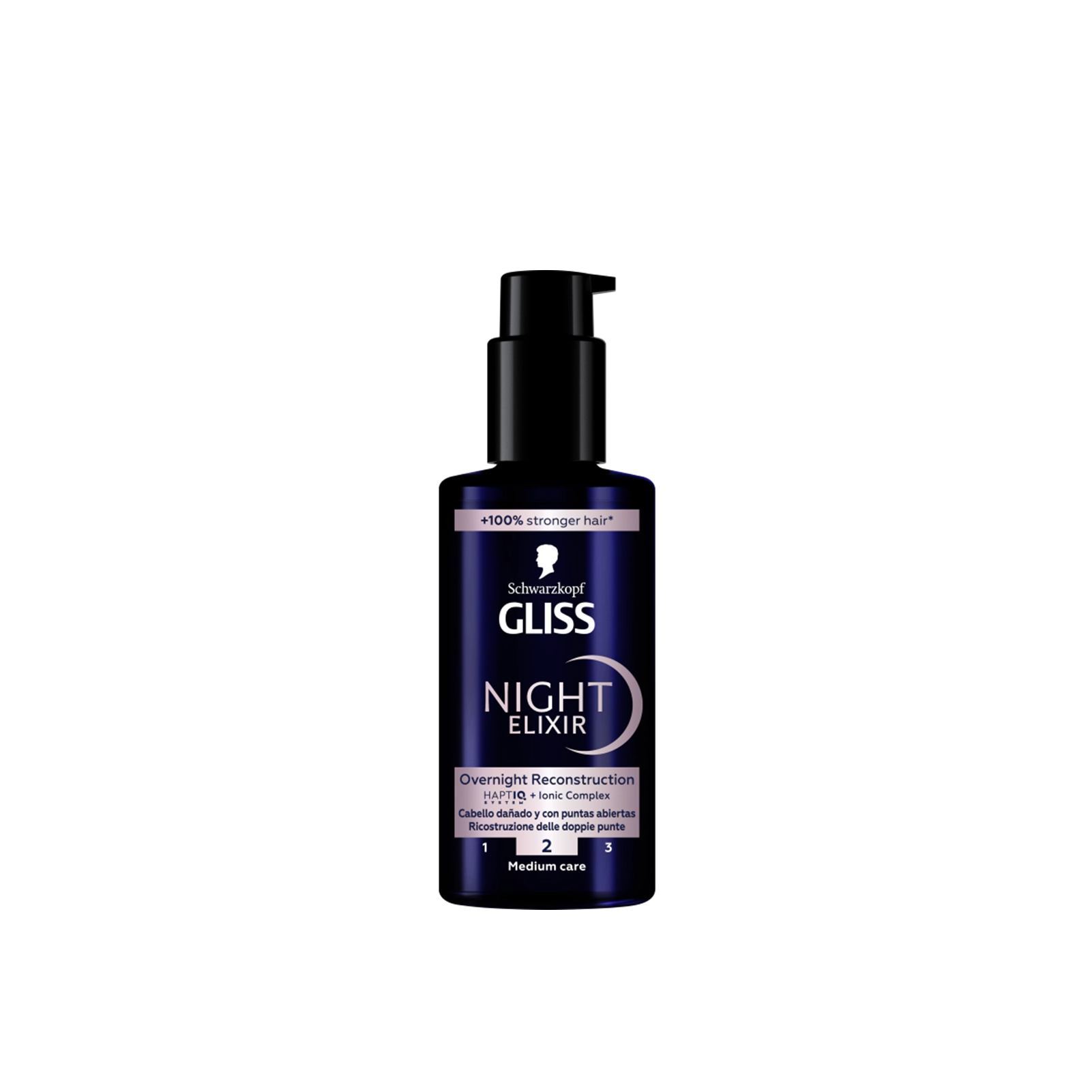 Schwarzkopf Gliss Night Elixir Overnight Reconstruction 100ml (3.38floz ...